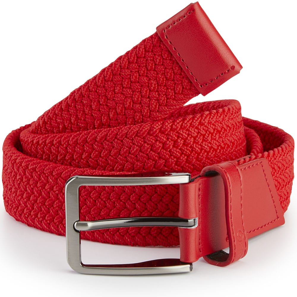 Ping Stretch Webbing Belt - Poppy