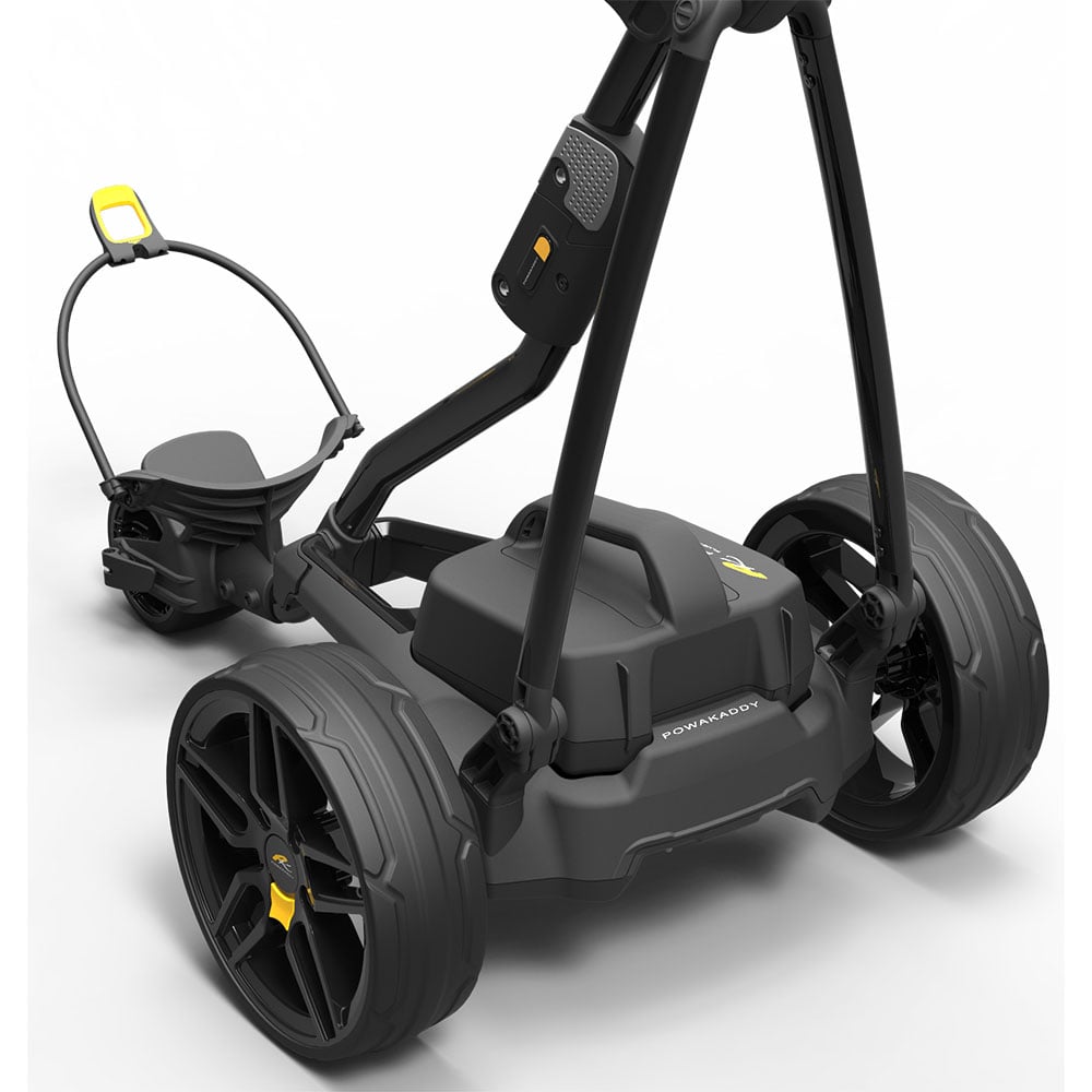 PowaKaddy FW3 Lead Acid Electric Trolley - Black - 2023
