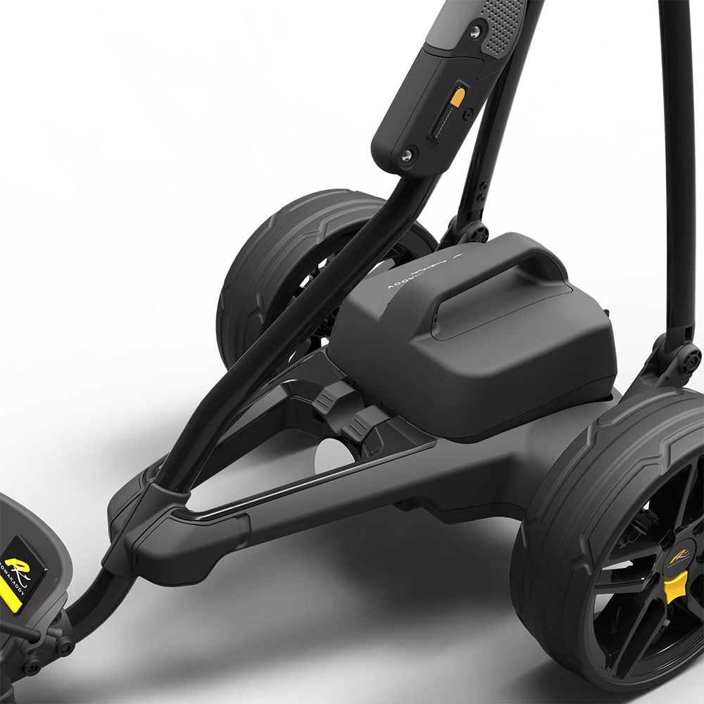 PowaKaddy FW3 Lead Acid Electric Trolley - Black - 2023