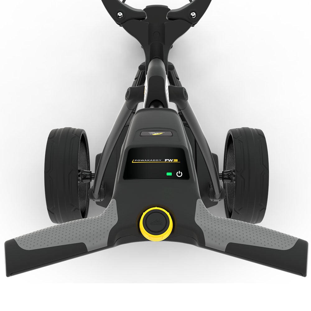 PowaKaddy FW3 Lead Acid Electric Trolley - Black - 2023