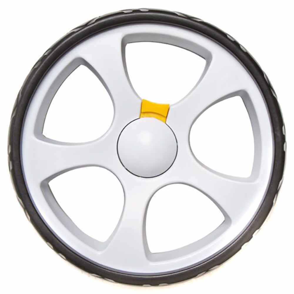 PowaKaddy Wide Golf Trolley Wheels (Pair) - White
