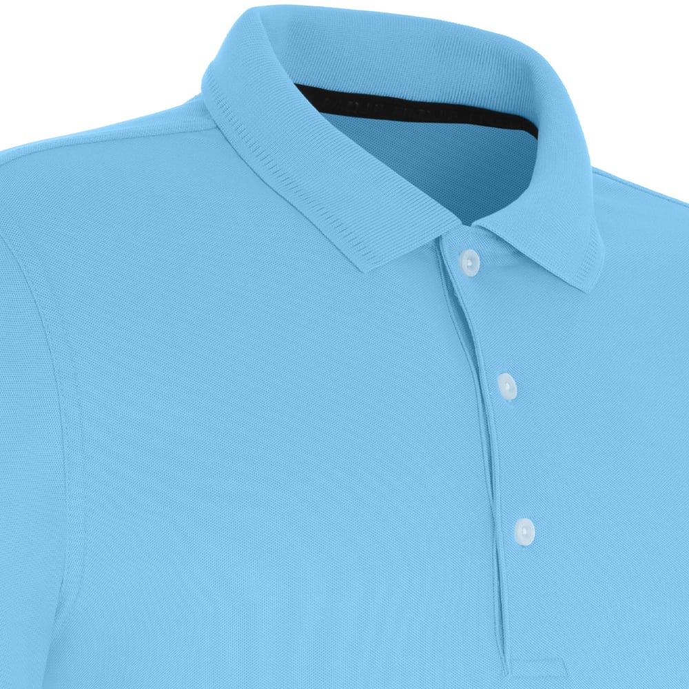 ProQuip Pro Tech Plain Polo Shirt - Azure Blue
