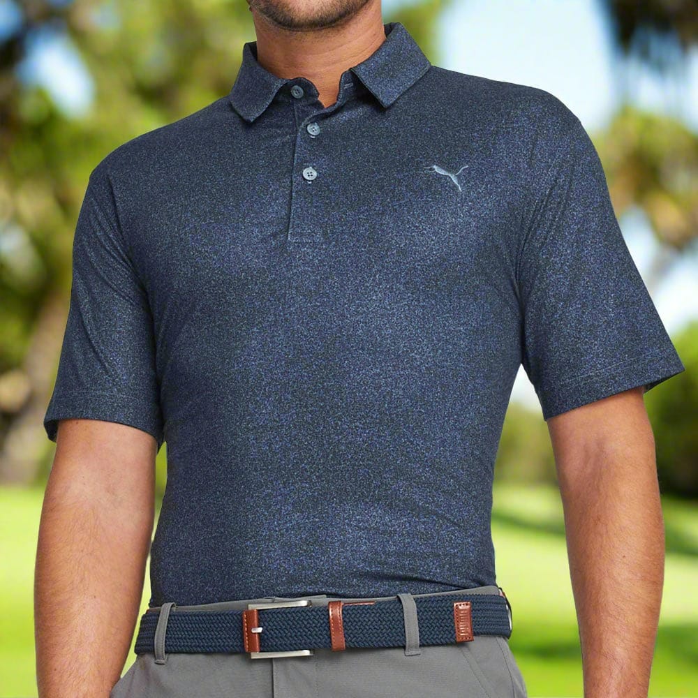 Puma Cloudspun Primary Polo Shirt - Evening Sky