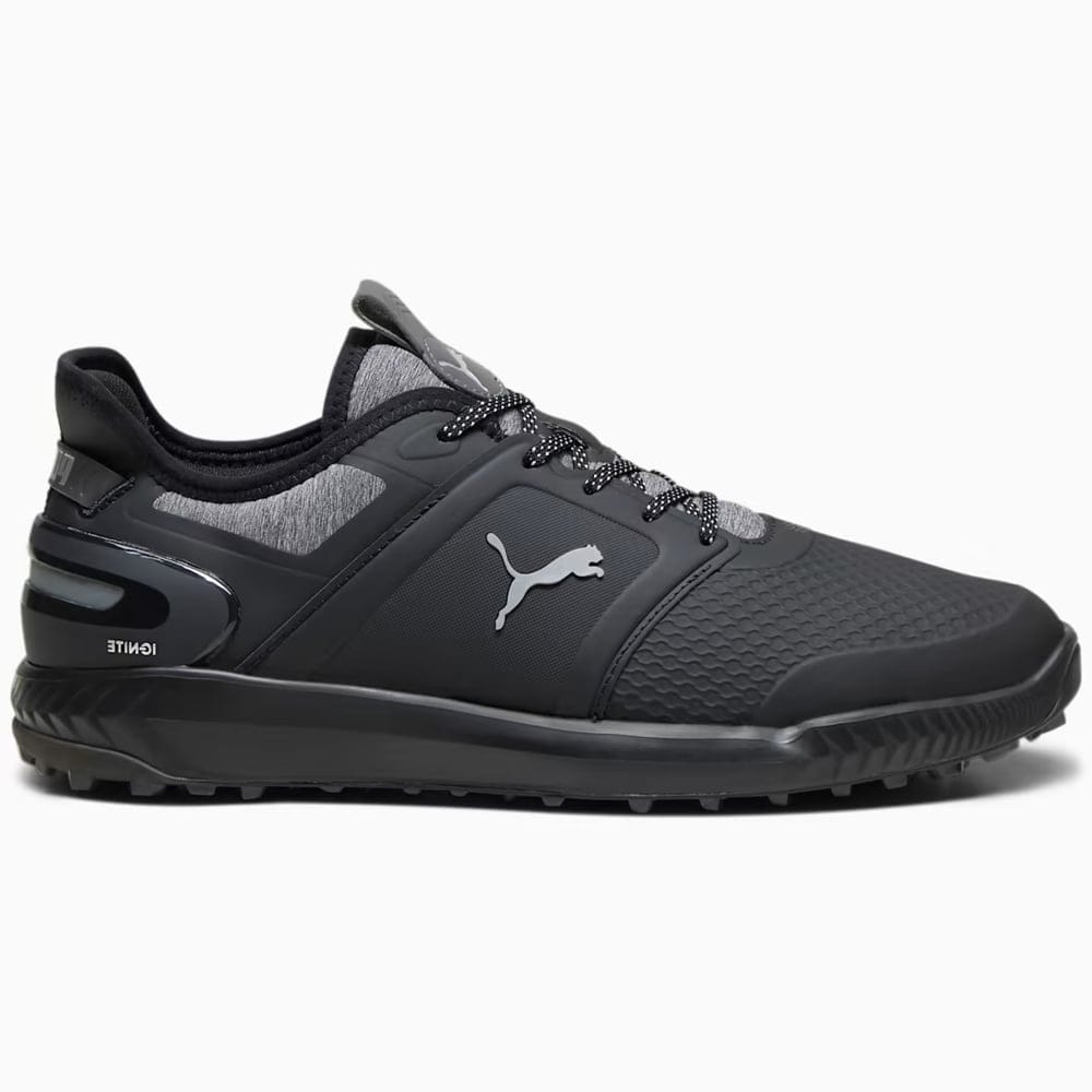 Puma IGNITE Elevate Spikeless Waterproof Shoes - Puma Black/Quiet Shad