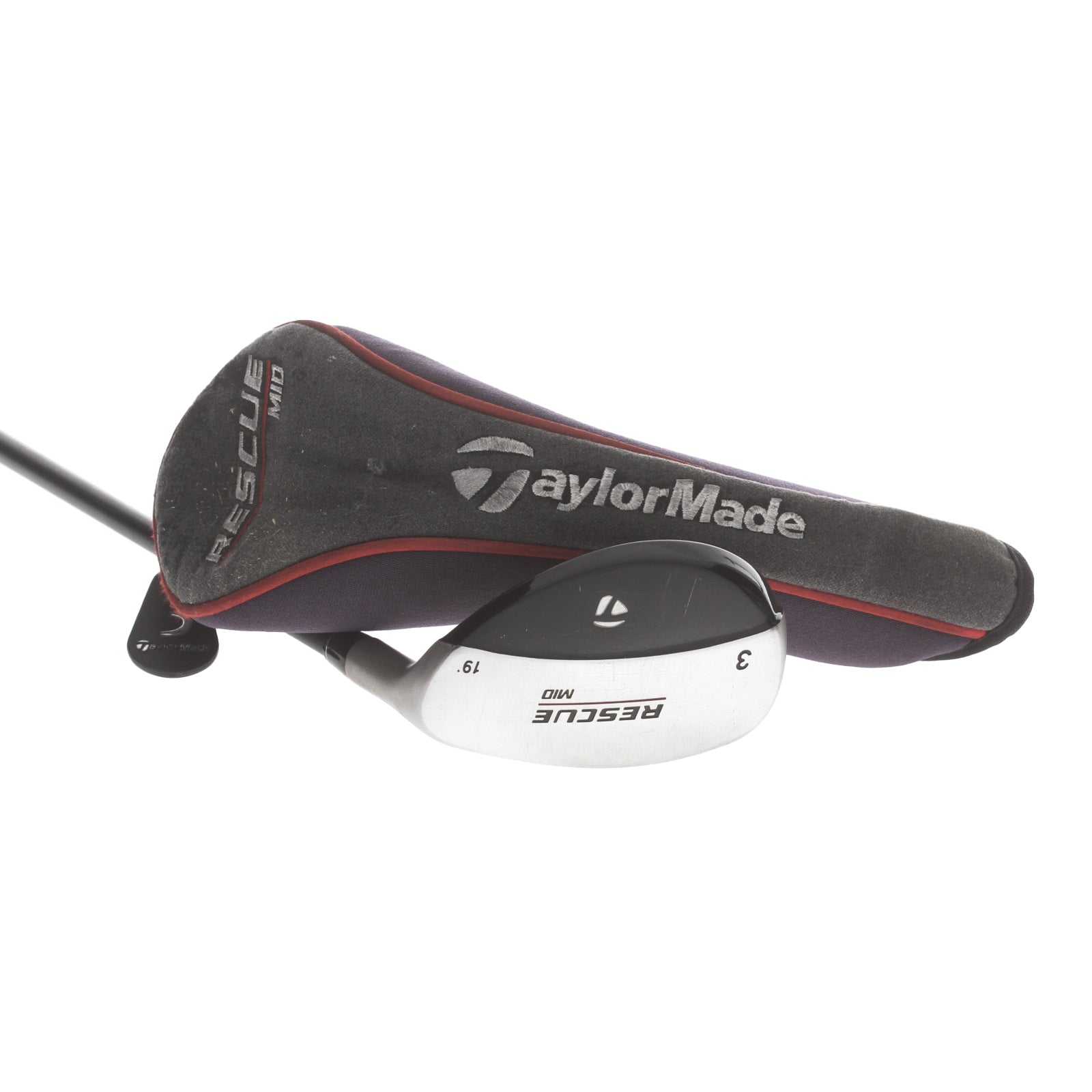 TaylorMade Mid Rescue Graphite Mens Right Hand 3 Hybrid 19* Regular