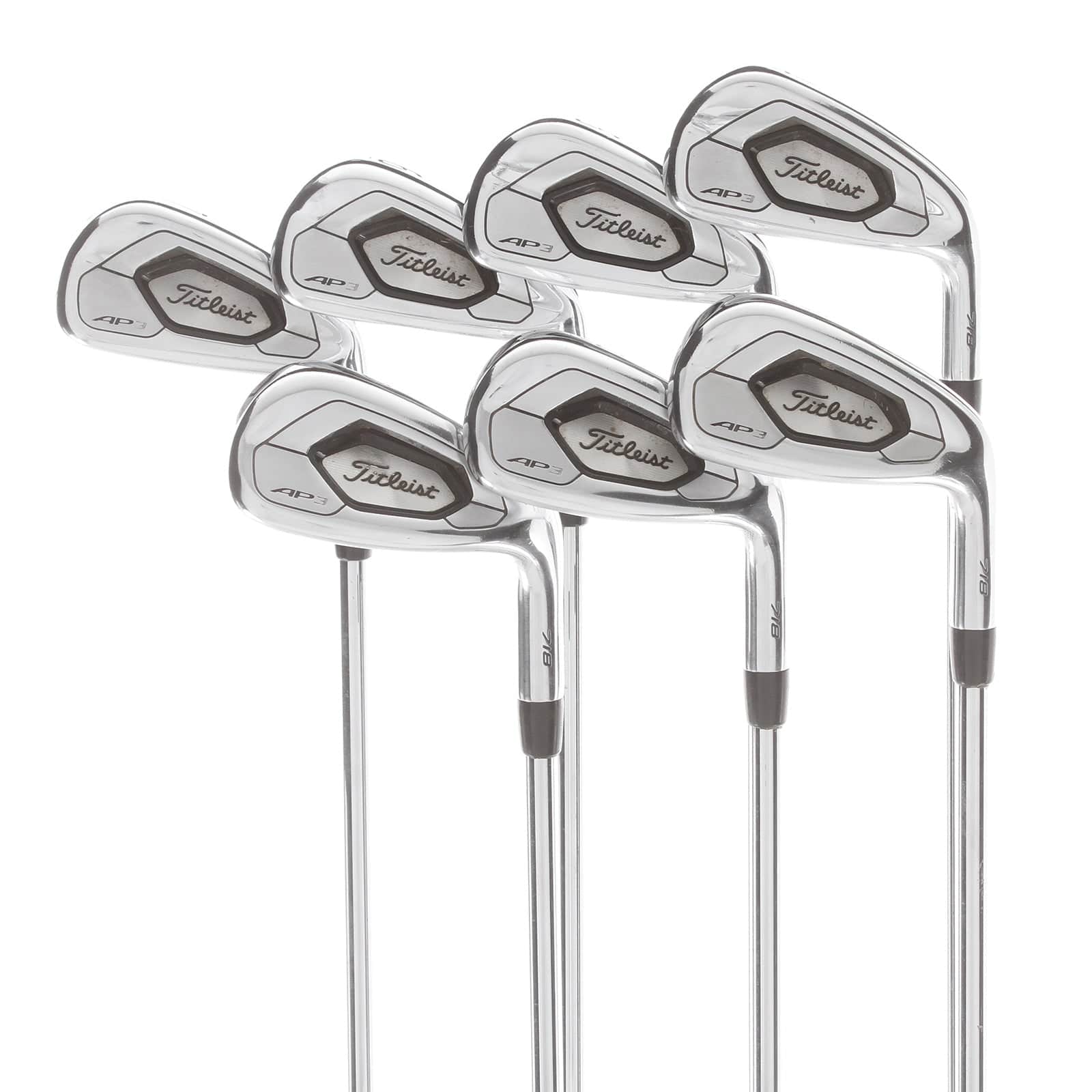 Titleist AP3 Steel Mens Right Hand Irons 4-PW Regular - AMT R-300 Stee