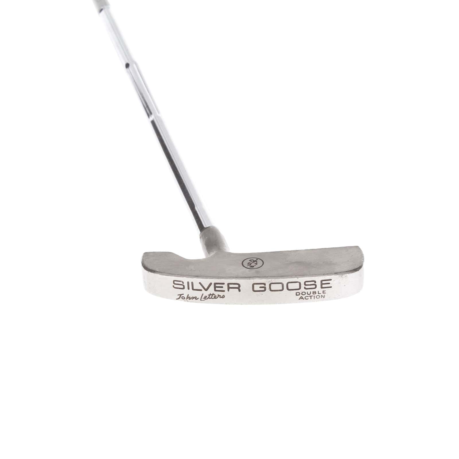 John Letters Silver Swan Double Action Mens Right Hand Putter 35.5" Bl