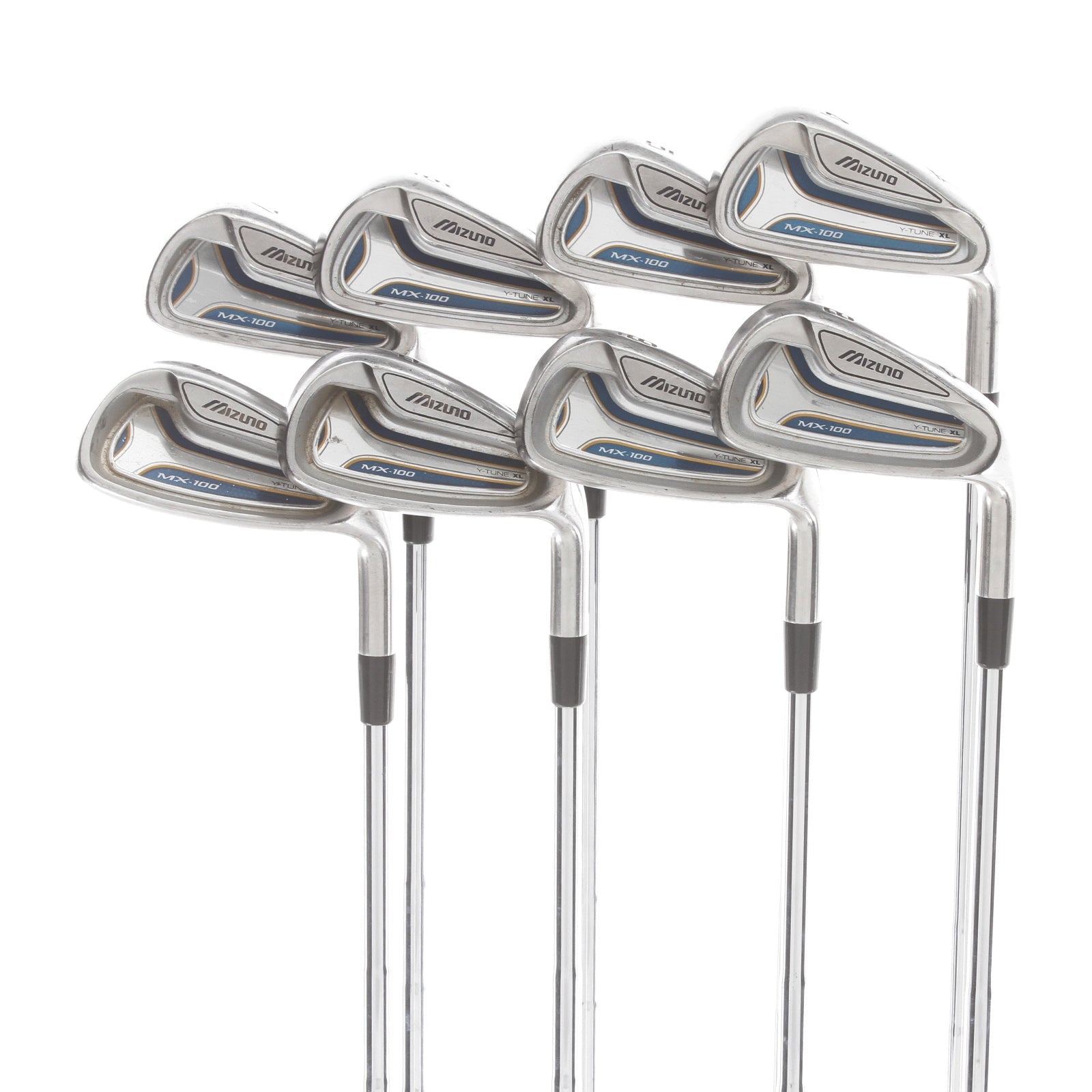 Mizuno MX-100 Steel Mens Right Hand Irons 4-SW Regular - Mizuno Mx-Lit