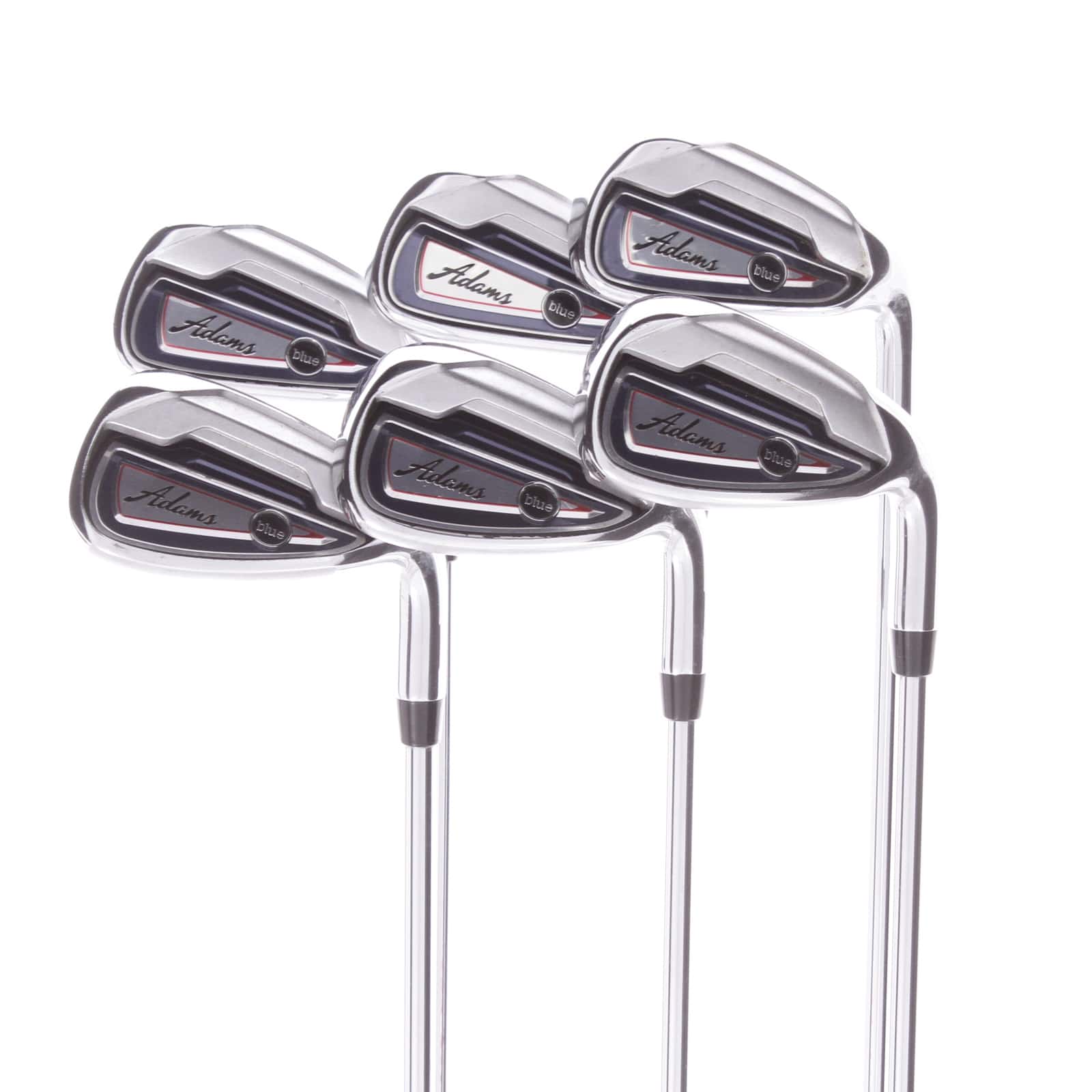 Adams Golf Blue Steel Men's Right Hand Irons 5-PW Regular - True Tempe