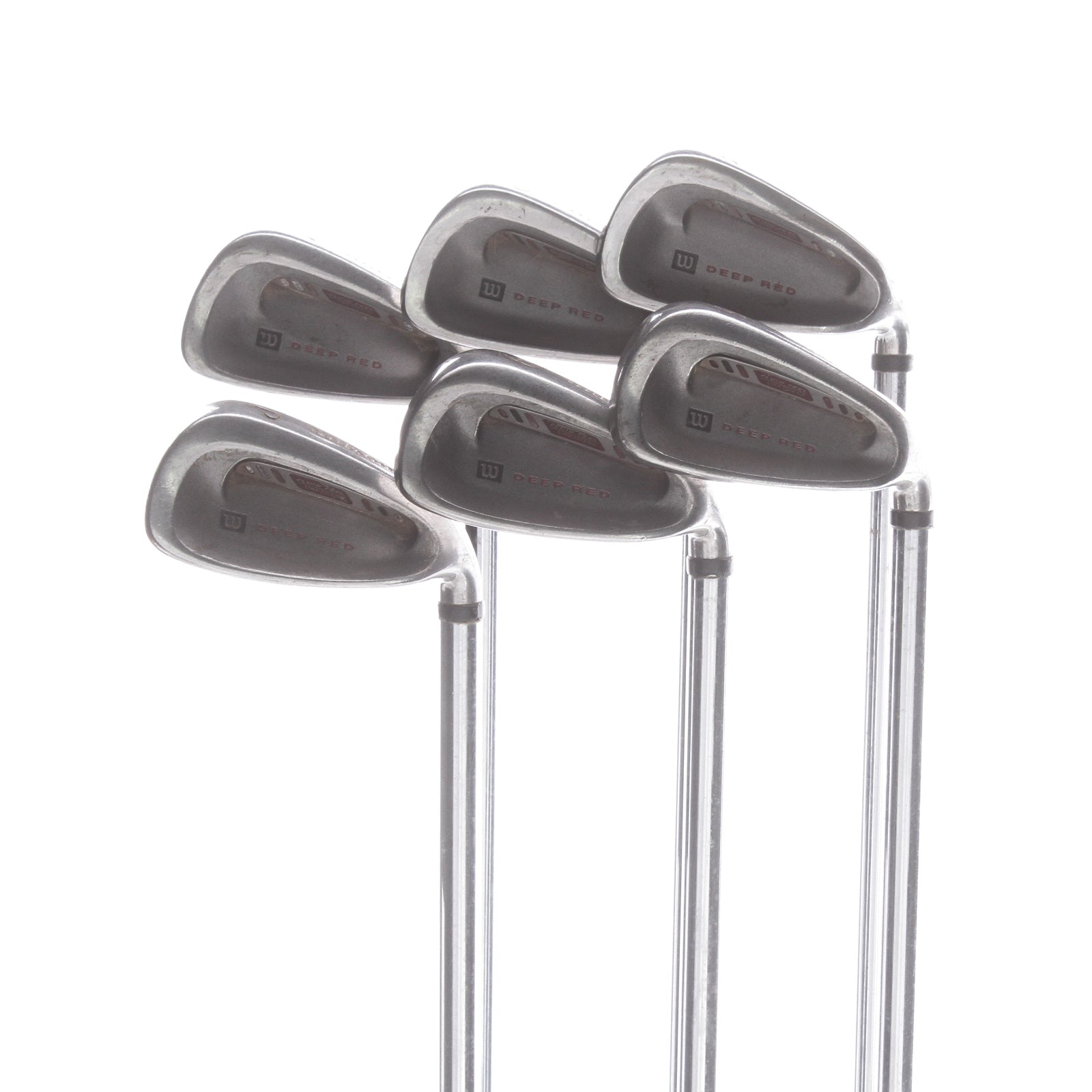 Wilson Staff Deep Red Steel Mens Right Hand Irons 5-PW Regular - Wilso