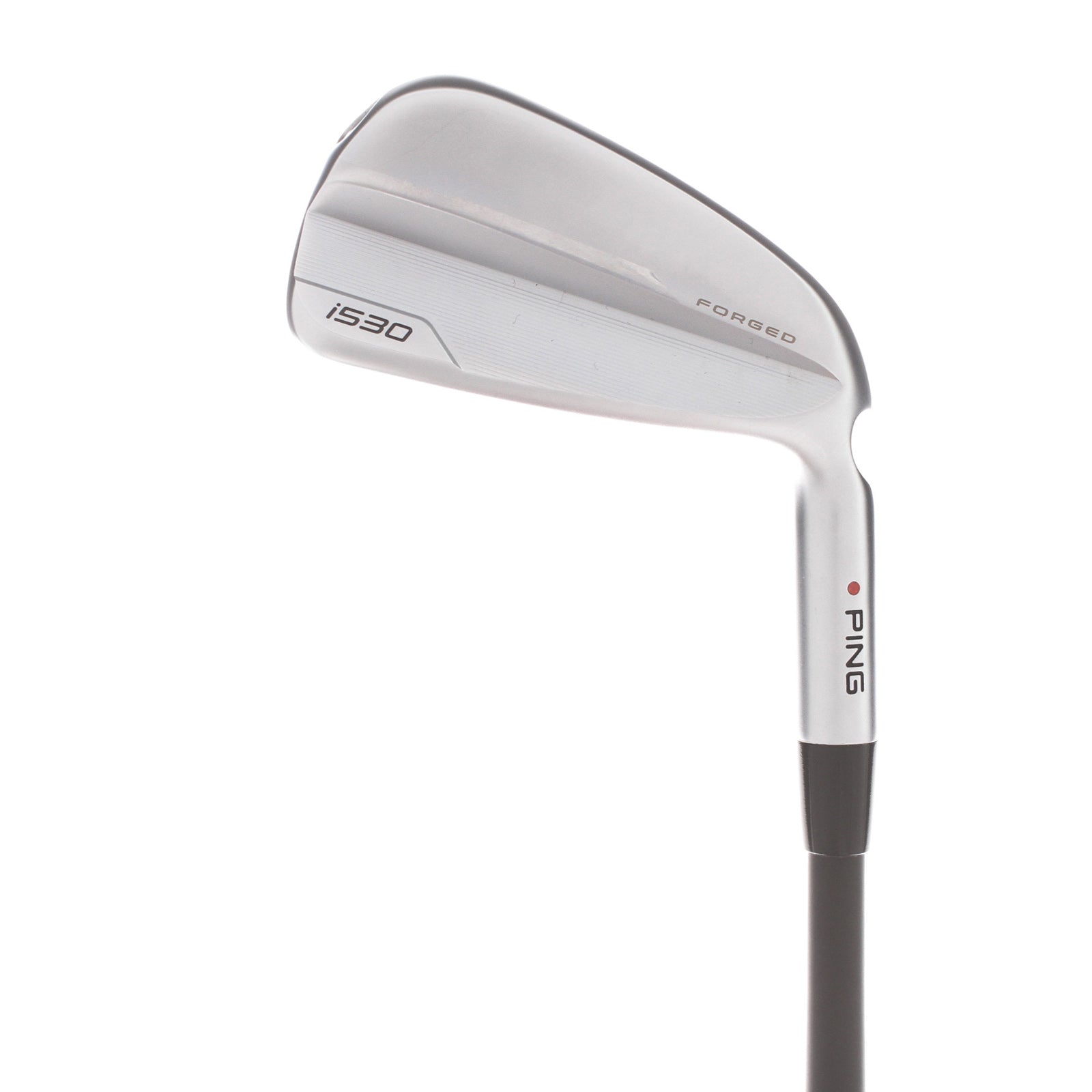 Ping i530 Graphite Mens Right Hand 4 Iron Red Dot 19* 1* Flat Stiff