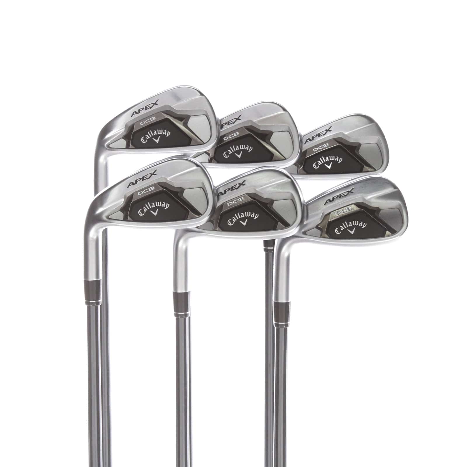 Callaway Apex DCB Graphite Mens Left Hand Irons 5-PW Regular - UST Mam