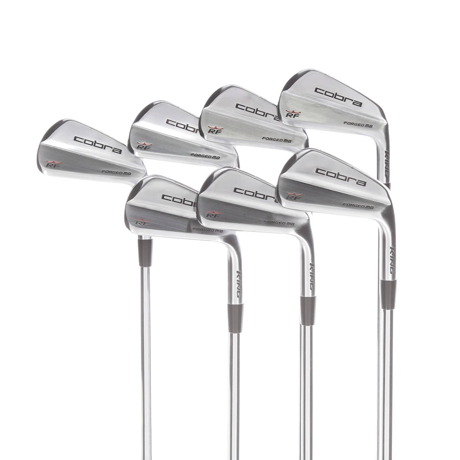 Cobra RF Forged MB Steel Mens Right Hand Irons 4-PW Stiff - KBS $-Tape