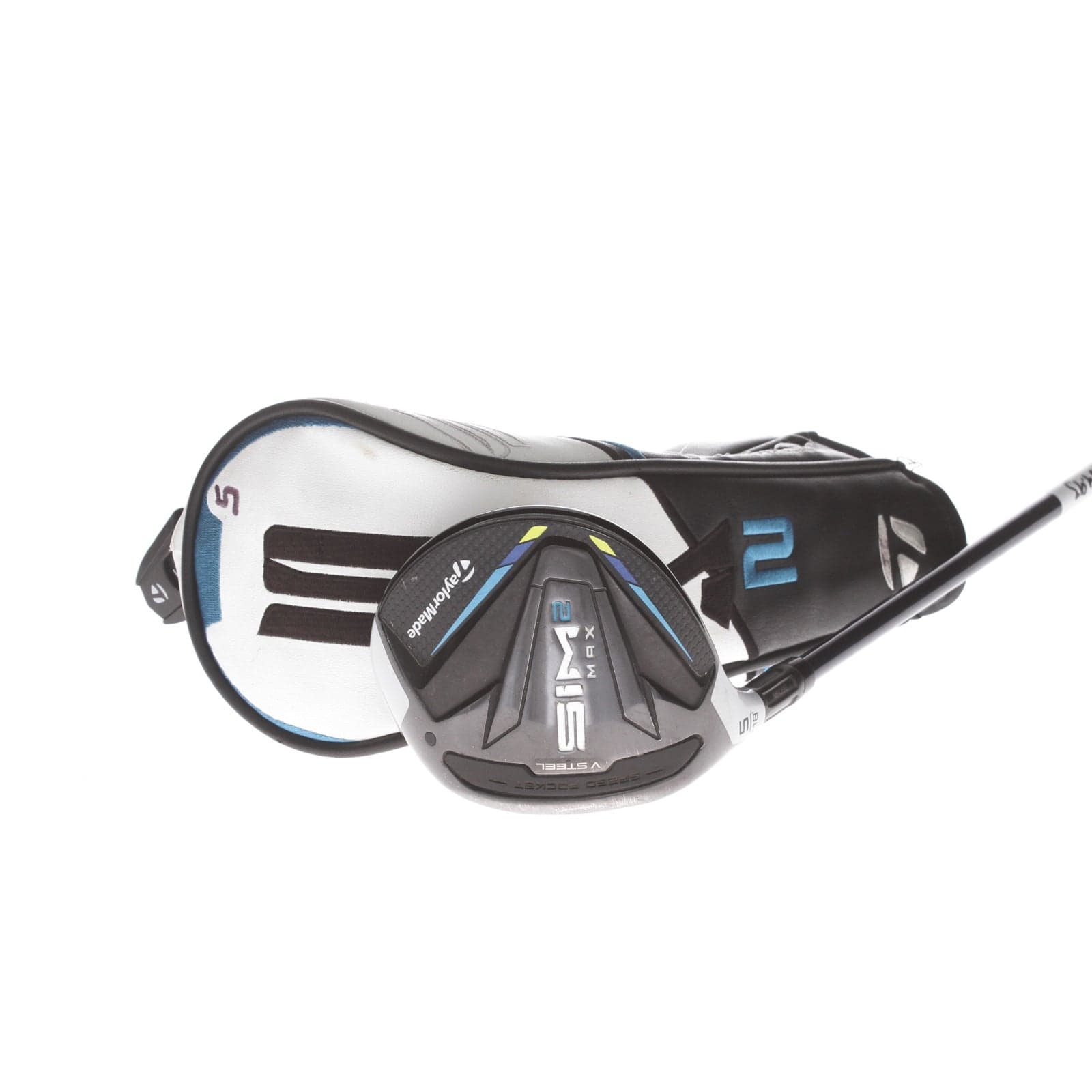 TaylorMade SIM2 Max Graphite Mens Left Hand Fairway 5 Wood 18* Regular