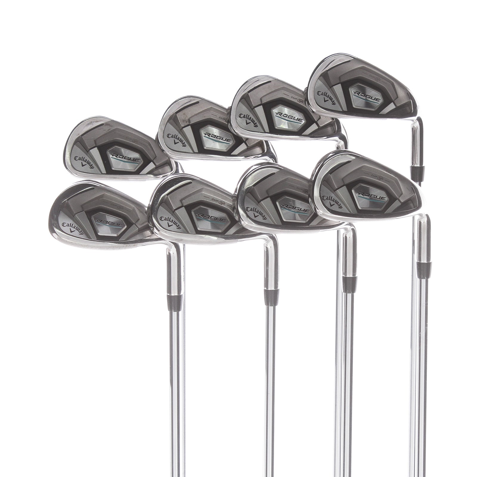 Callaway Rogue Steel Mens Right Hand Irons 4-AW Stiff - True Temper XP