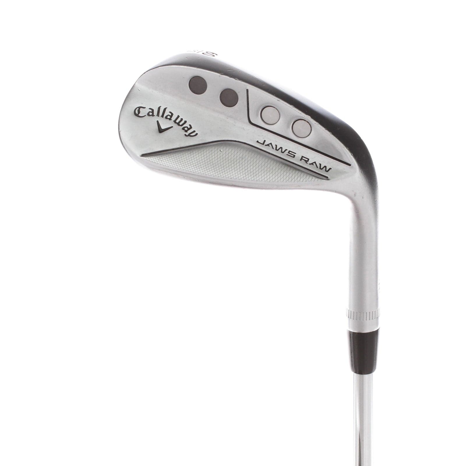 Callaway Jaws Raw Steel Mens Right Hand Lob Wedge 60* 8 Bounce Z Grind