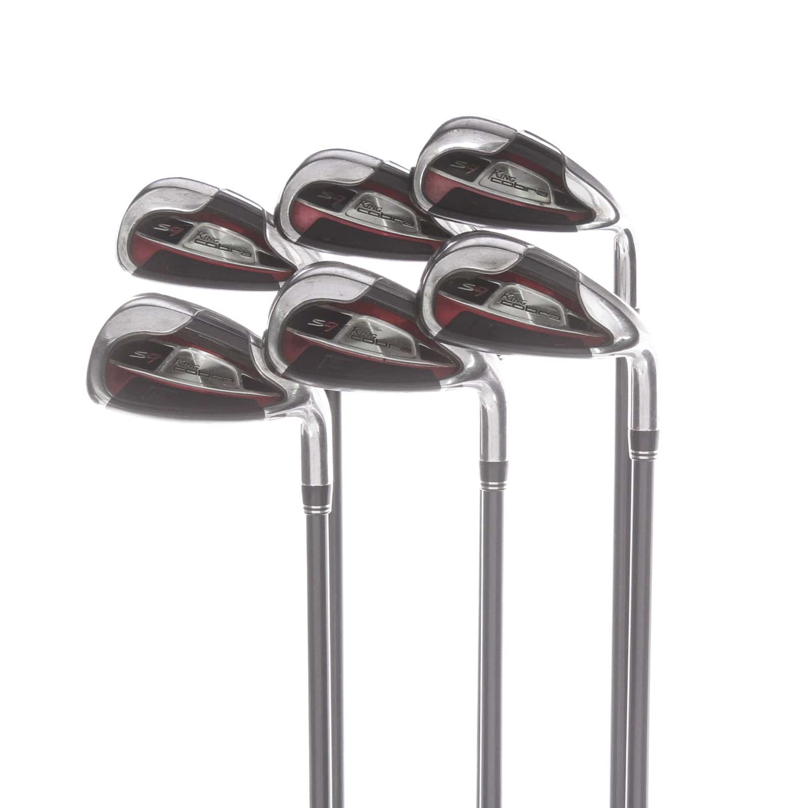 Cobra King S9 Graphite Mens Right Hand Irons 4-9 Regular - Tour AD Gra