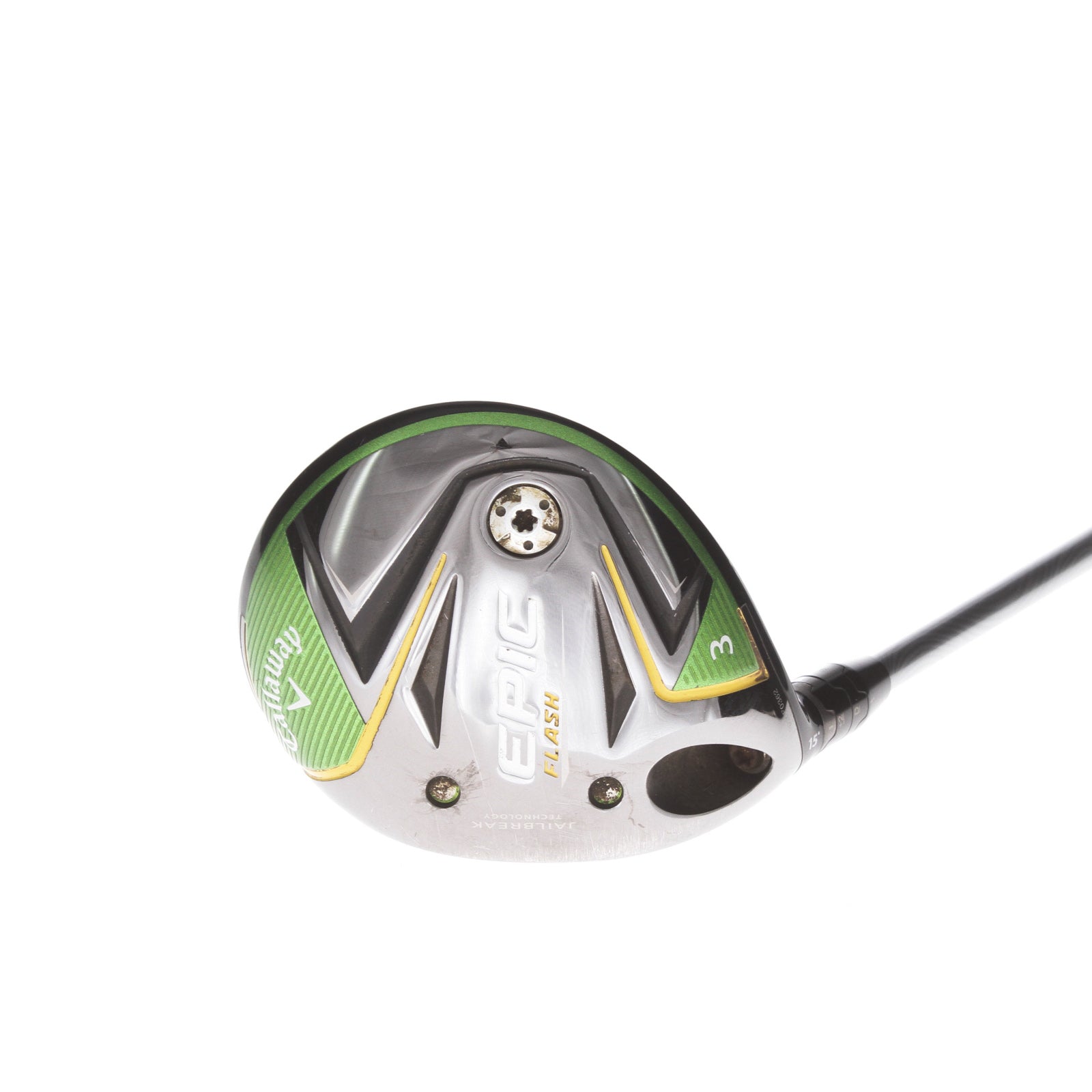 Callaway Epic Flash Graphite Mens Left Hand Fairway 3 Wood 15* Regular