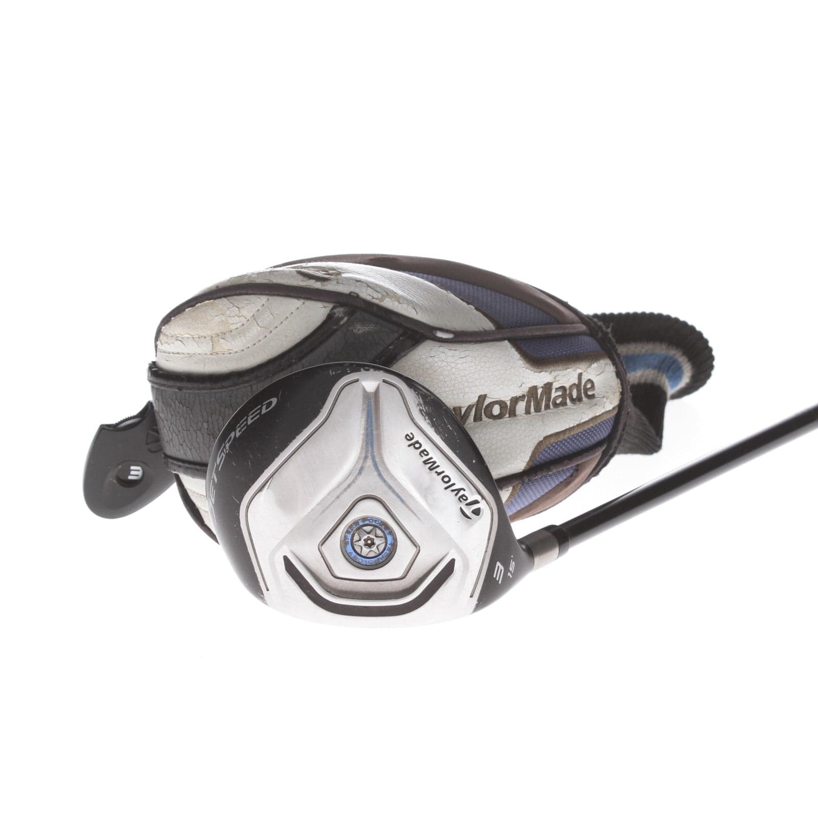 TaylorMade Jetspeed Graphite Mens Left Hand Fairway 3 Wood 15* Regular
