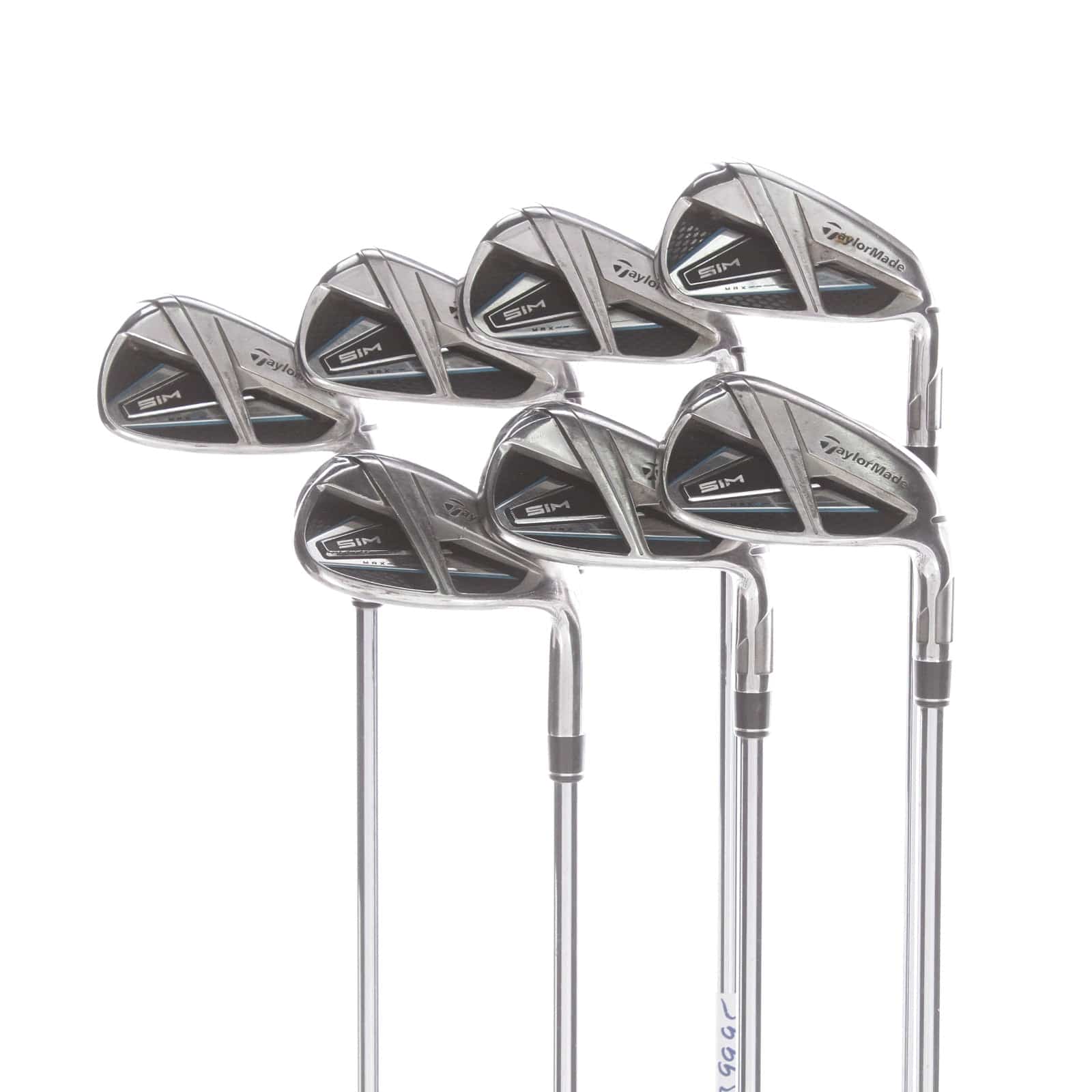 TaylorMade Sim Max Steel Mens Right Hand Irons 5-SW Regular - KBS Max