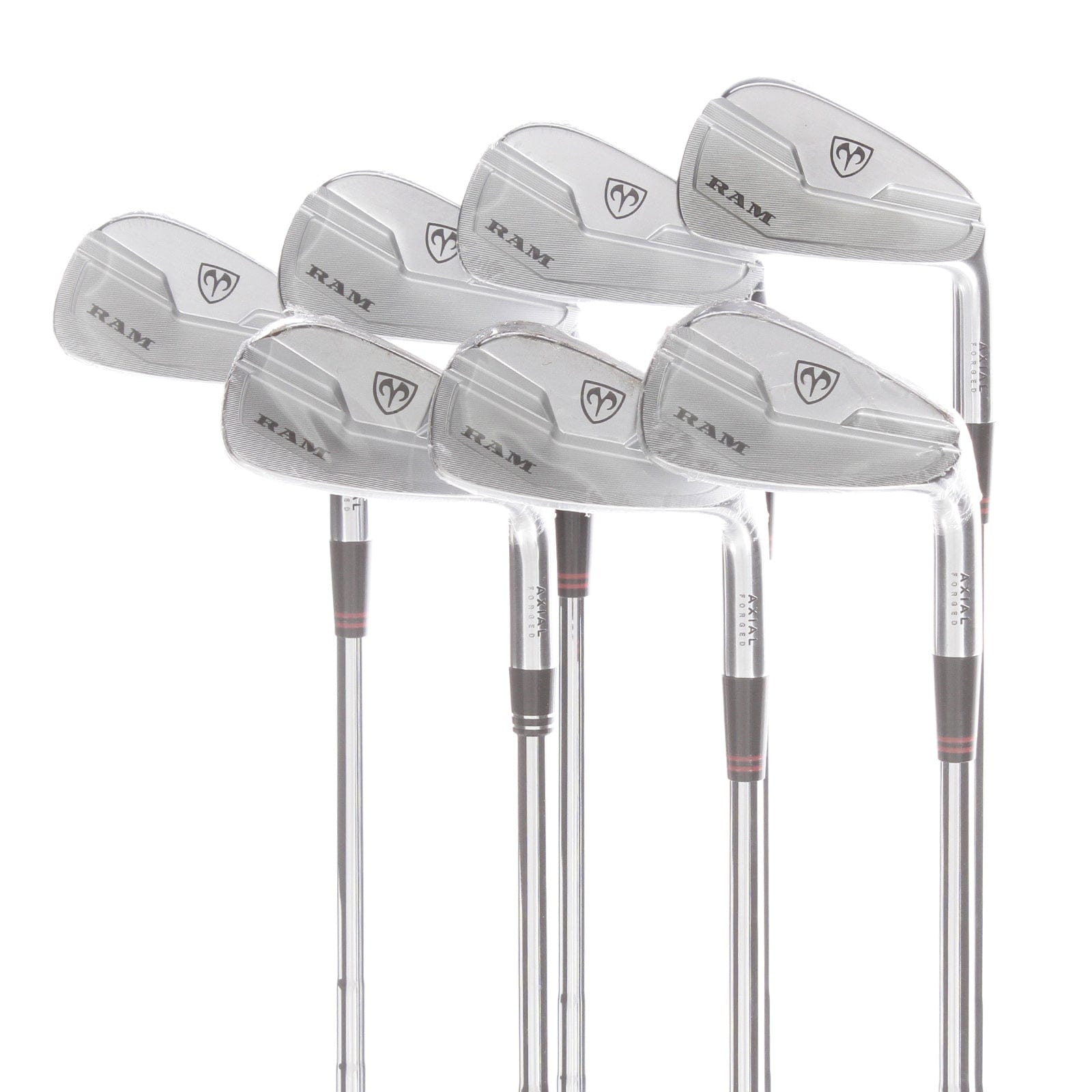 Ram Axial Forged Steel Mens Right Hand Irons 5-GW Regular - KBS Tour 1