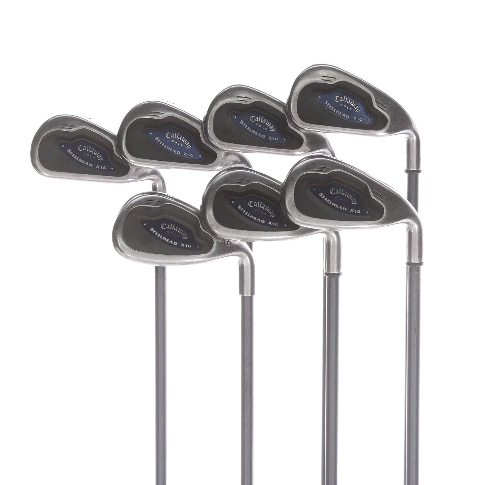 Callaway Steelhead X-16 irons Graphite Mens Right Hand Irons 4-PW Regu