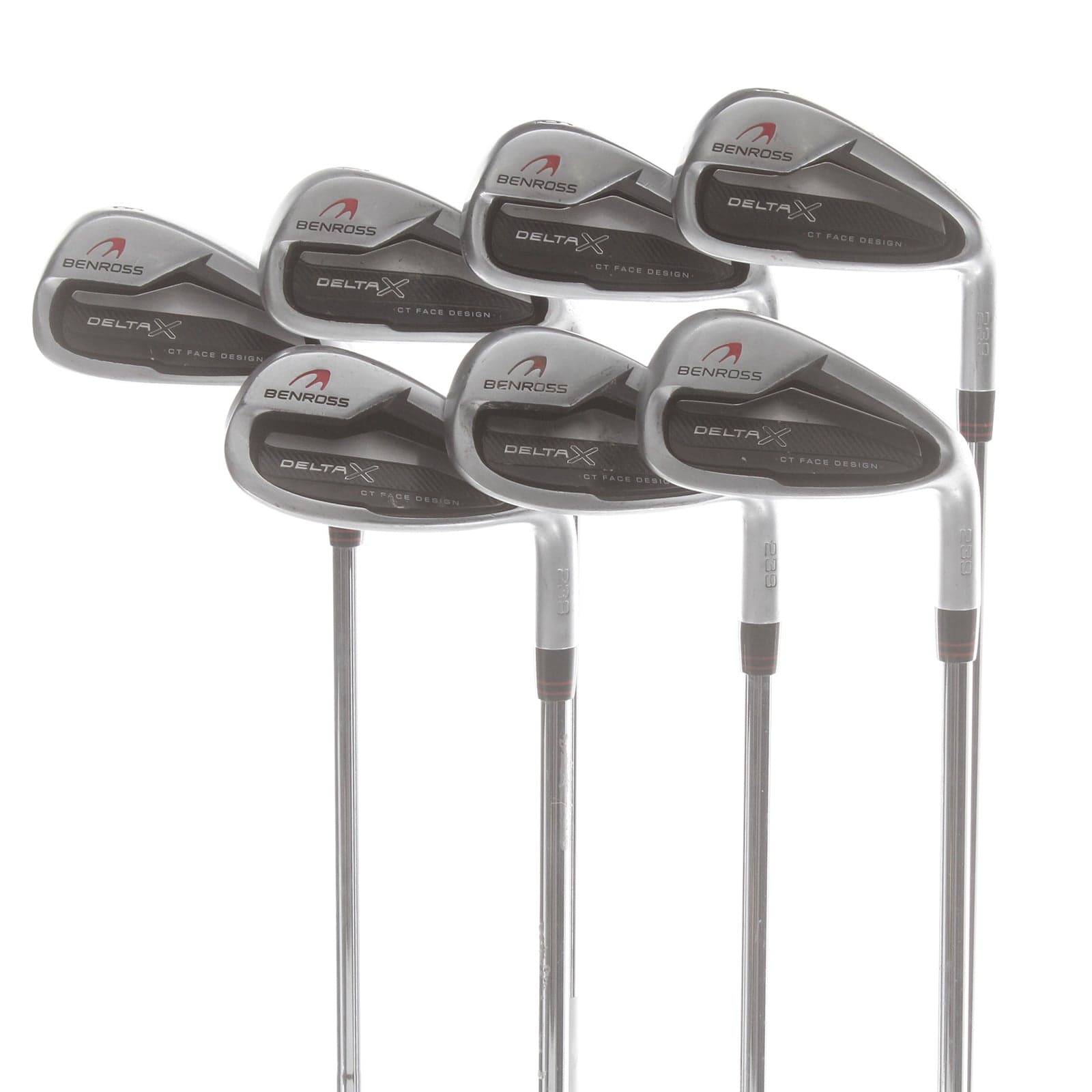 Benross Delta x Steel Mens Right Hand Irons 5-SW Regular - KBS Tour Li