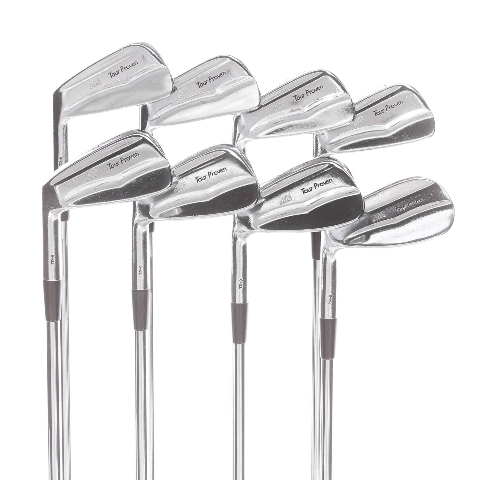Mizuno Tour Proven Steel Mens Left Hand Irons 3-SW Stiff - Dynamic Gol