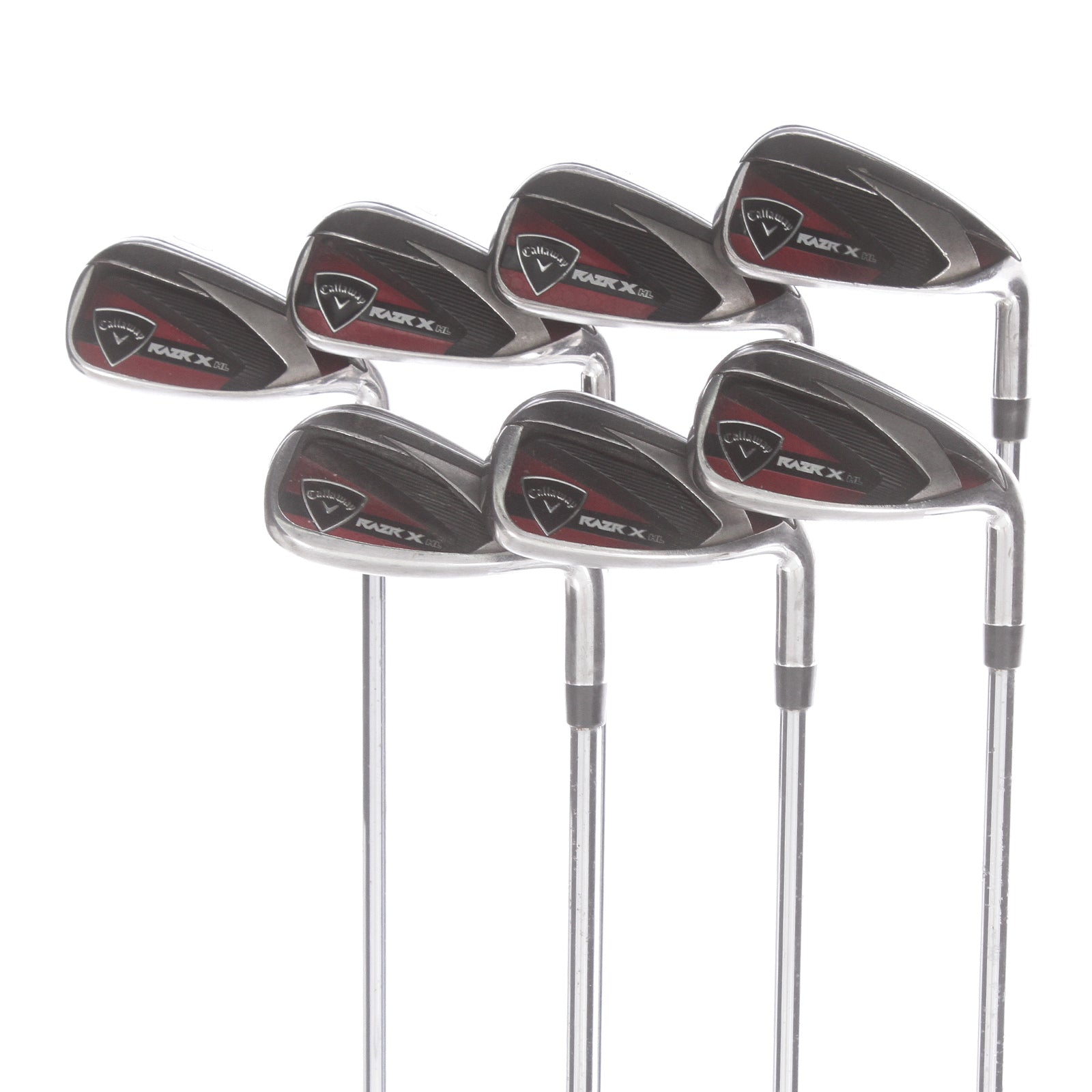 Callaway Razr X Steel Mens Right Hand Irons 5-SW Uniflex - True Temper