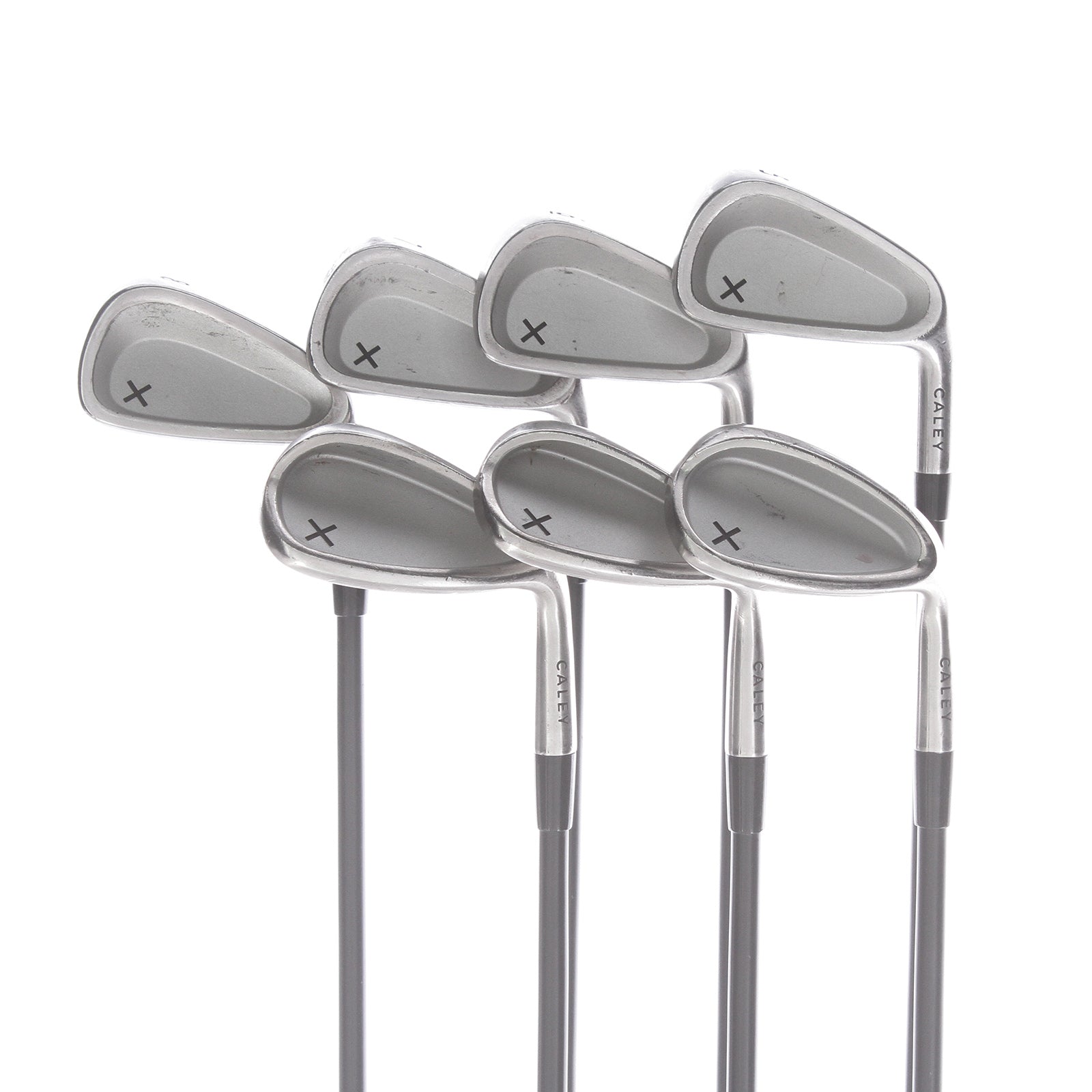 Caley X Graphite Mens Right Hand Irons 5-LW Stiff - Caley