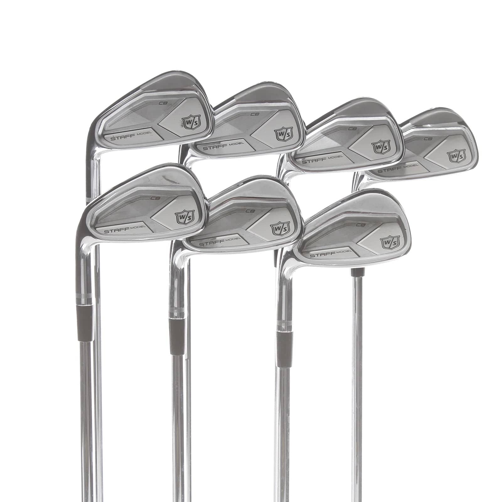 Wilson Staff Model CB 2019 Steel Mens Left Hand Irons 4-PW Regular - D