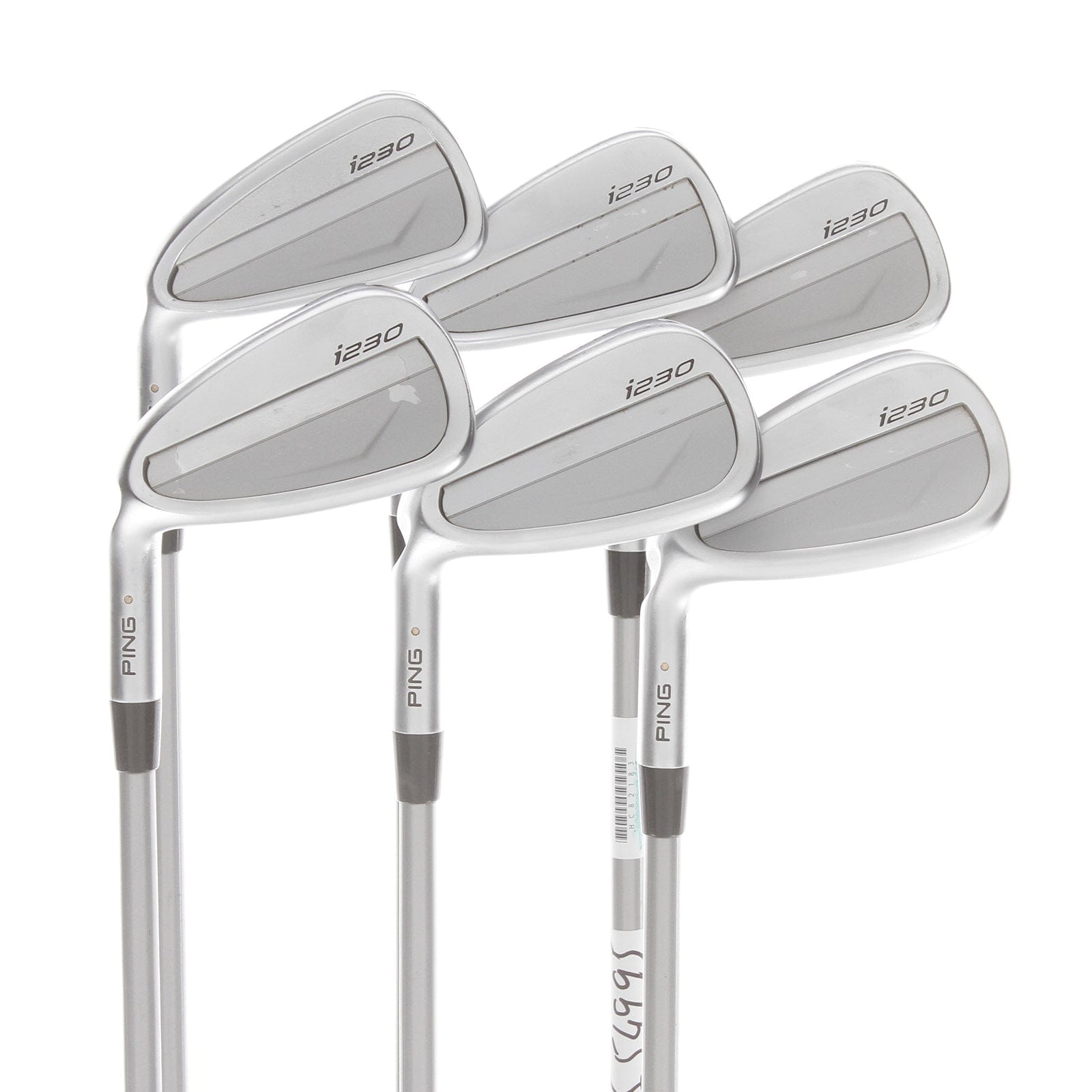 Ping i230 Graphite Mens Left Hand Irons 5-PW Gold Dot 4* Flat Regular