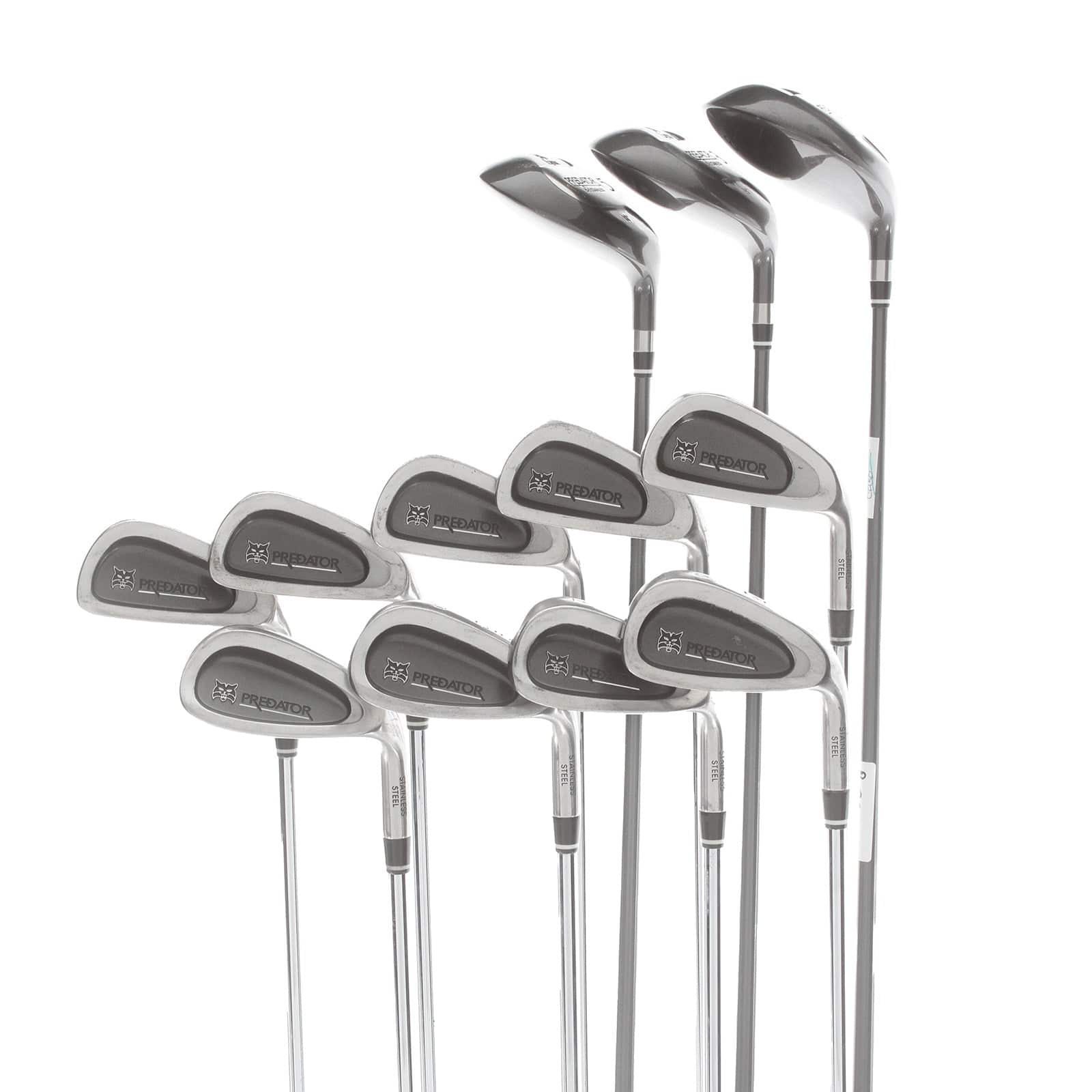 Lynx Predator Steel/Graphite Mens Right Hand Package Set Regular - Tru