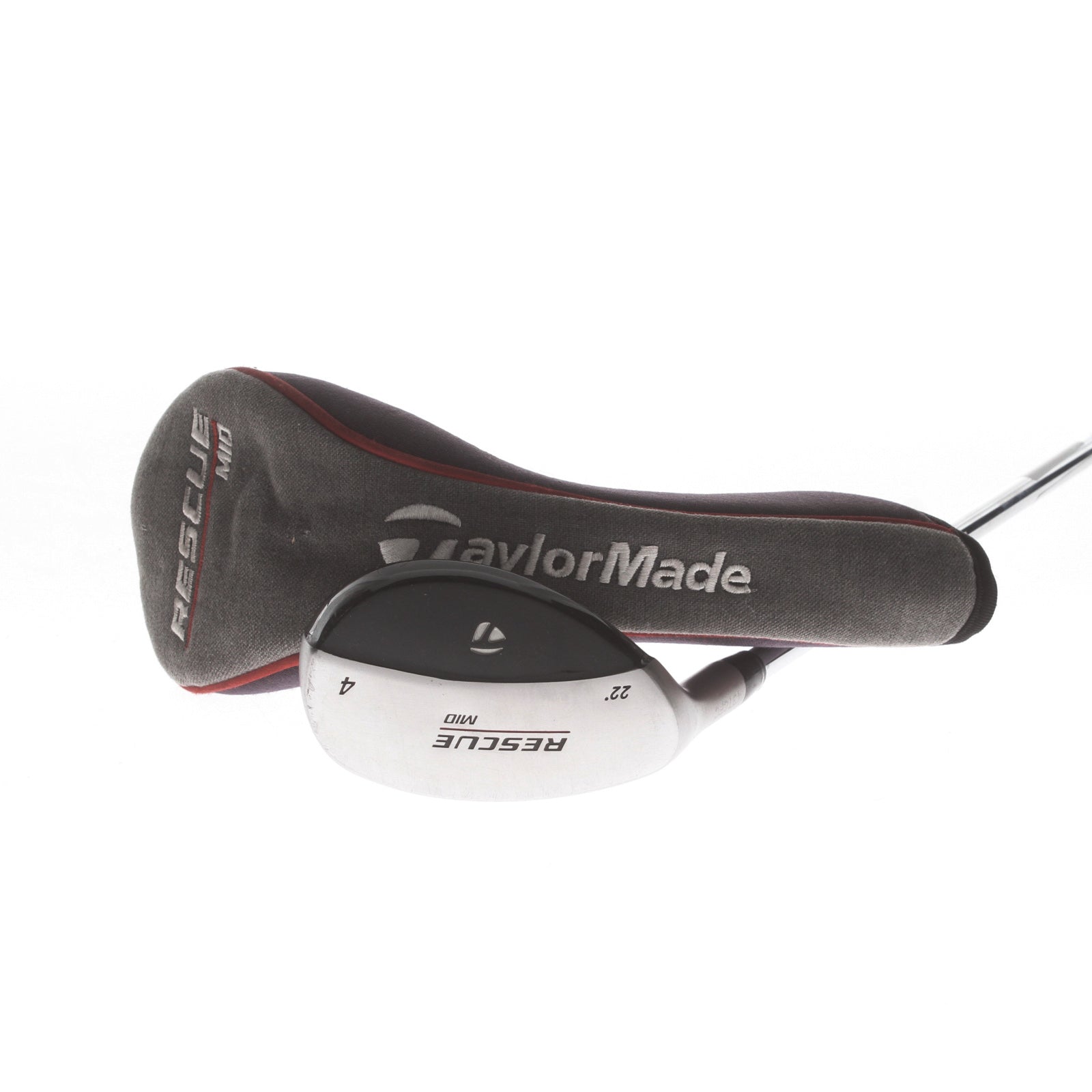 TaylorMade Rescue Mid Steel Mens Left Hand 4 Hybrid 22* Stiff - Taylor