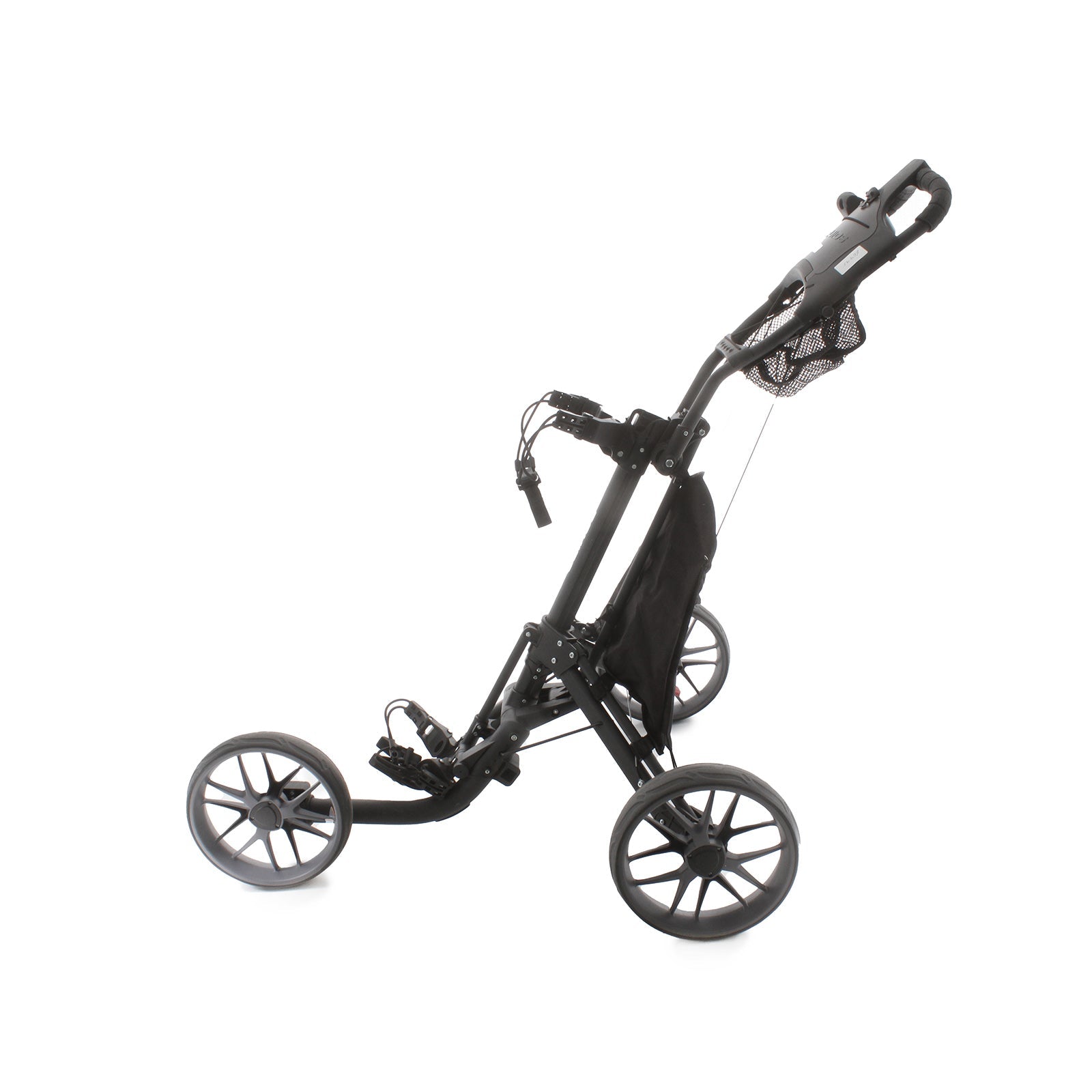 Druids 3-Wheel Push/Pull Trolley - Black