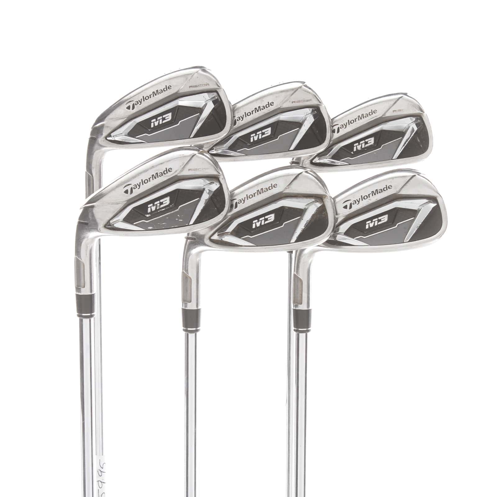 TaylorMade M3 Steel Mens Left Hand Irons 5-PW Regular - True Temper XP