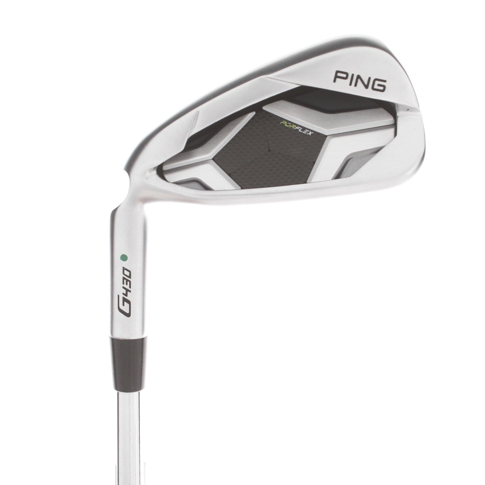 Ping G430 Steel Mens Left Hand 7 Iron Green Dot 2* Upright Regular - P