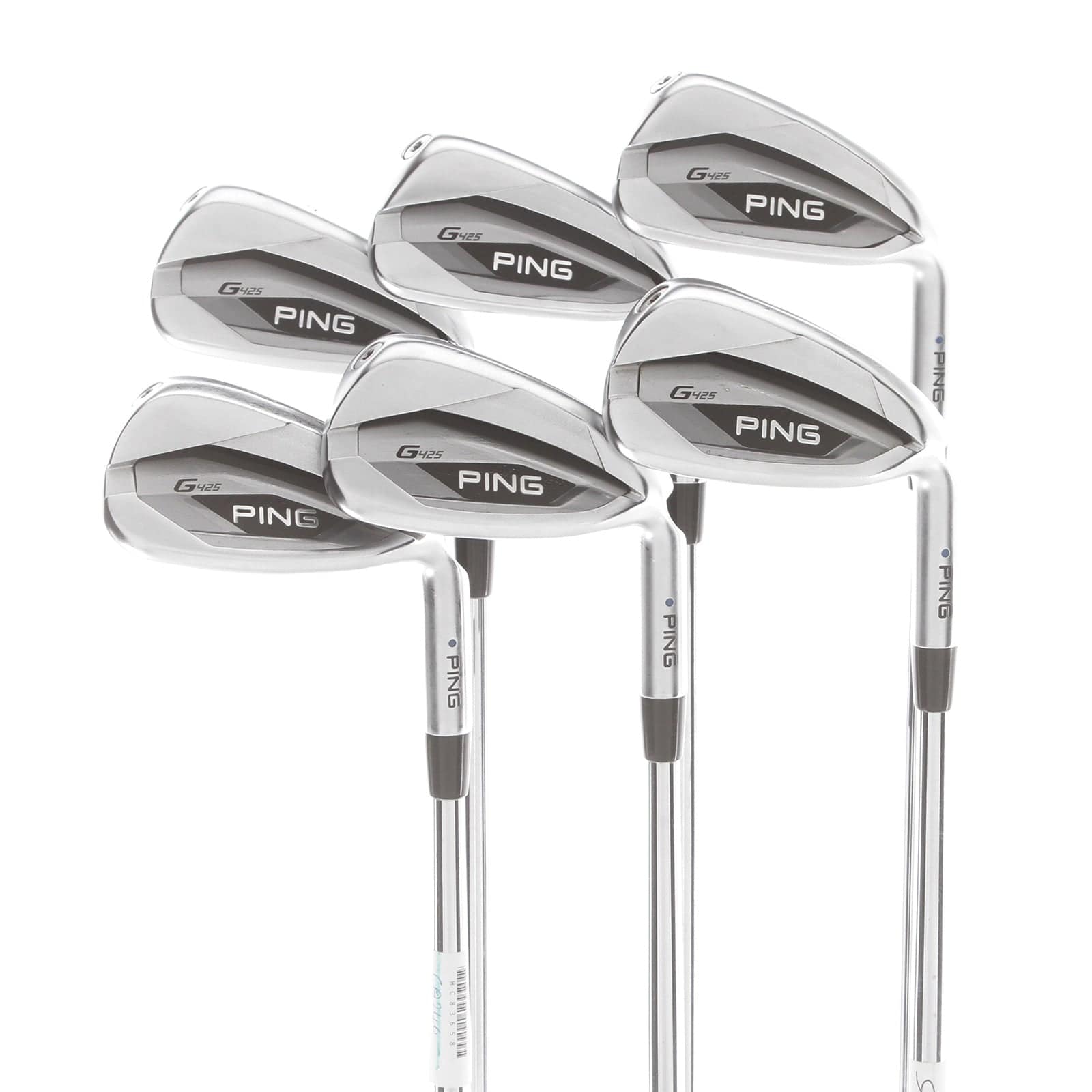 Ping G425 Steel Mens Right Hand Irons 5-PW Blue Dot 1* Upright Regular