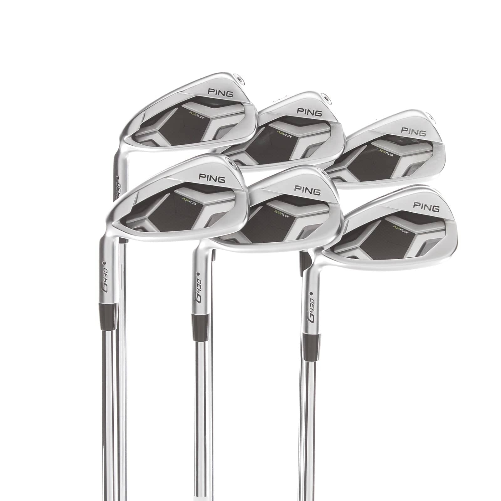 Ping G430 Steel Mens Left Hand Irons 5-PW Black Dot Regular - Dynamic