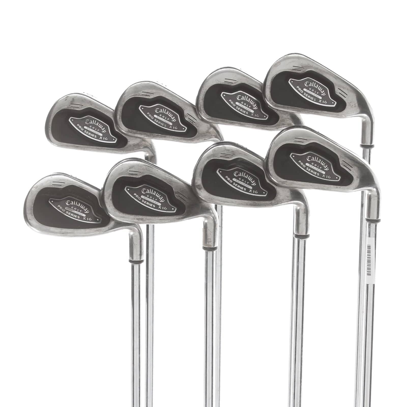 Callaway Pro Series X-16 Steel Mens Right Hand Irons 3-PW Tour Stiff