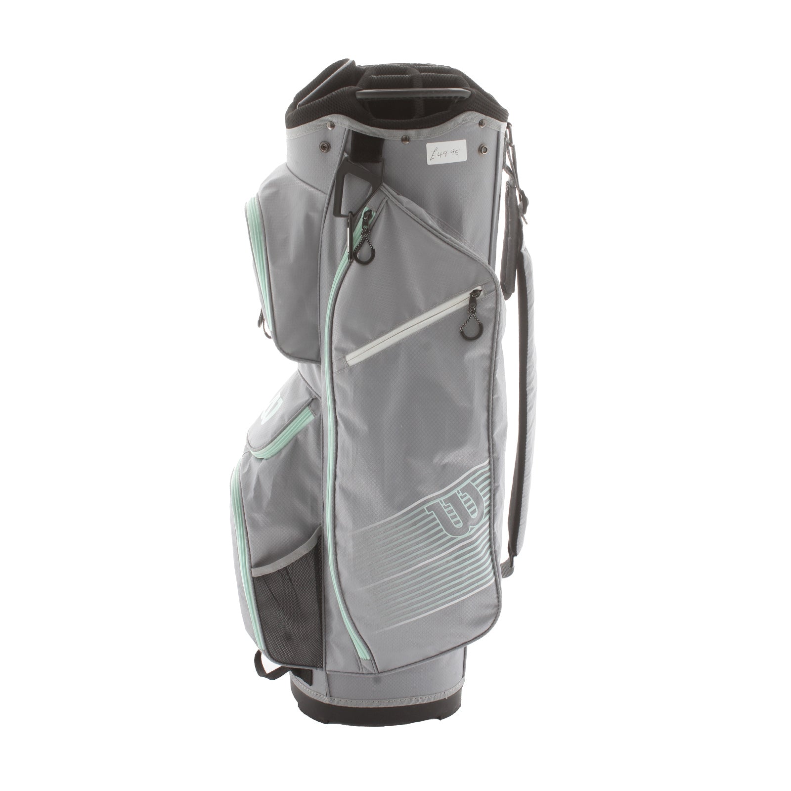 Wilson Cart Bag - Grey/Mint