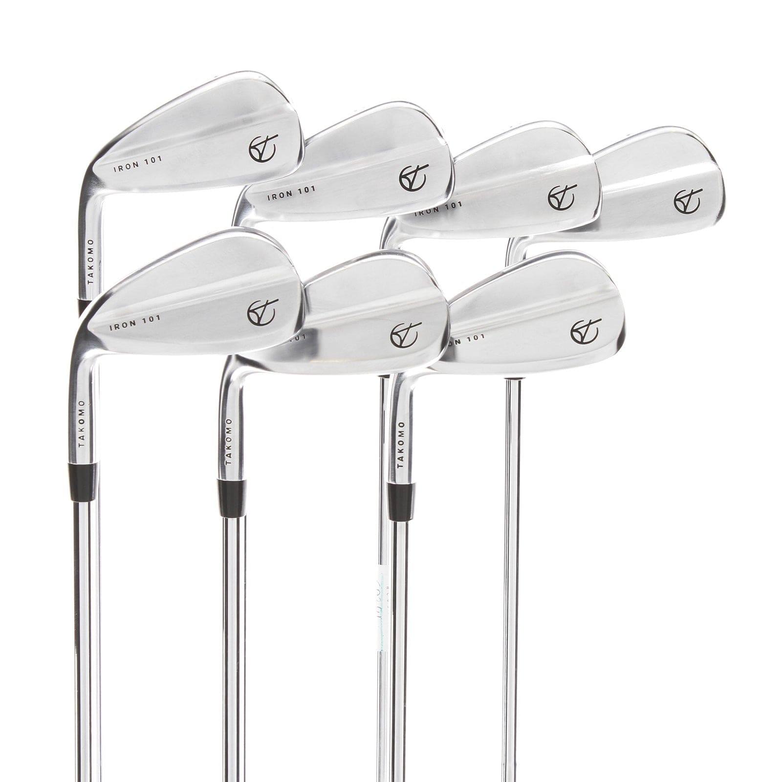 Takomo 101 Steel Mens Left Hand Irons 4-PW Regular - KBS Tour 110