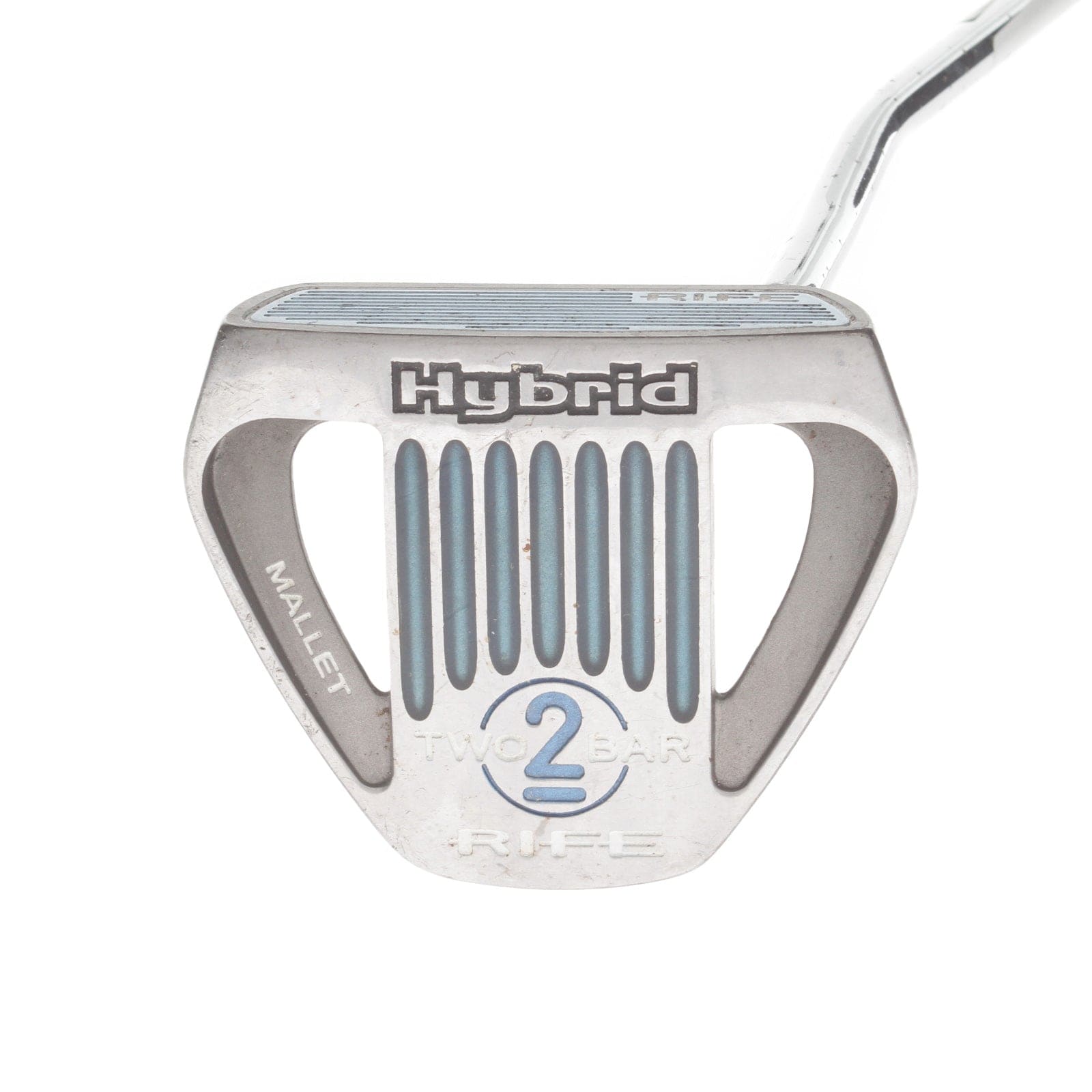 Rife Hybrid Two Bar Mens Right Hand Putter 33" Mallet - Winn AVS