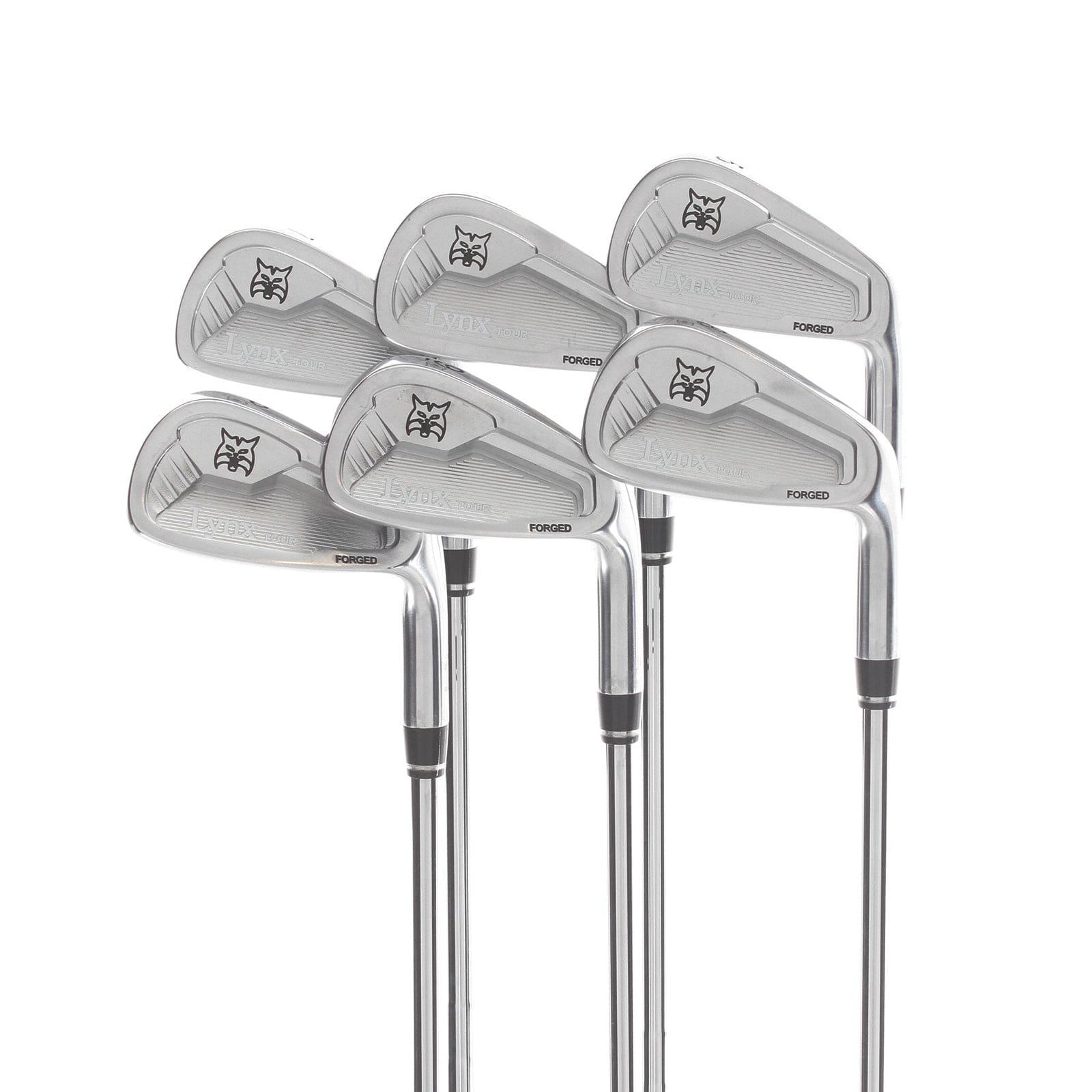 Lynx Black Cat Tour Forged Steel Mens Right Hand Irons 5-PW Stiff - KB