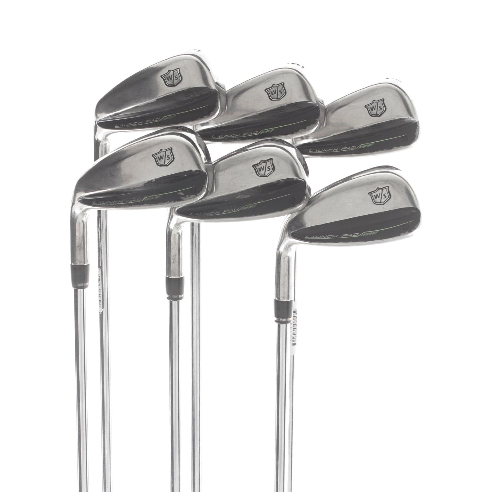 Wilson Staff Launch Pad Steel Mens Left Hand Irons 5-PW Regular - KBS