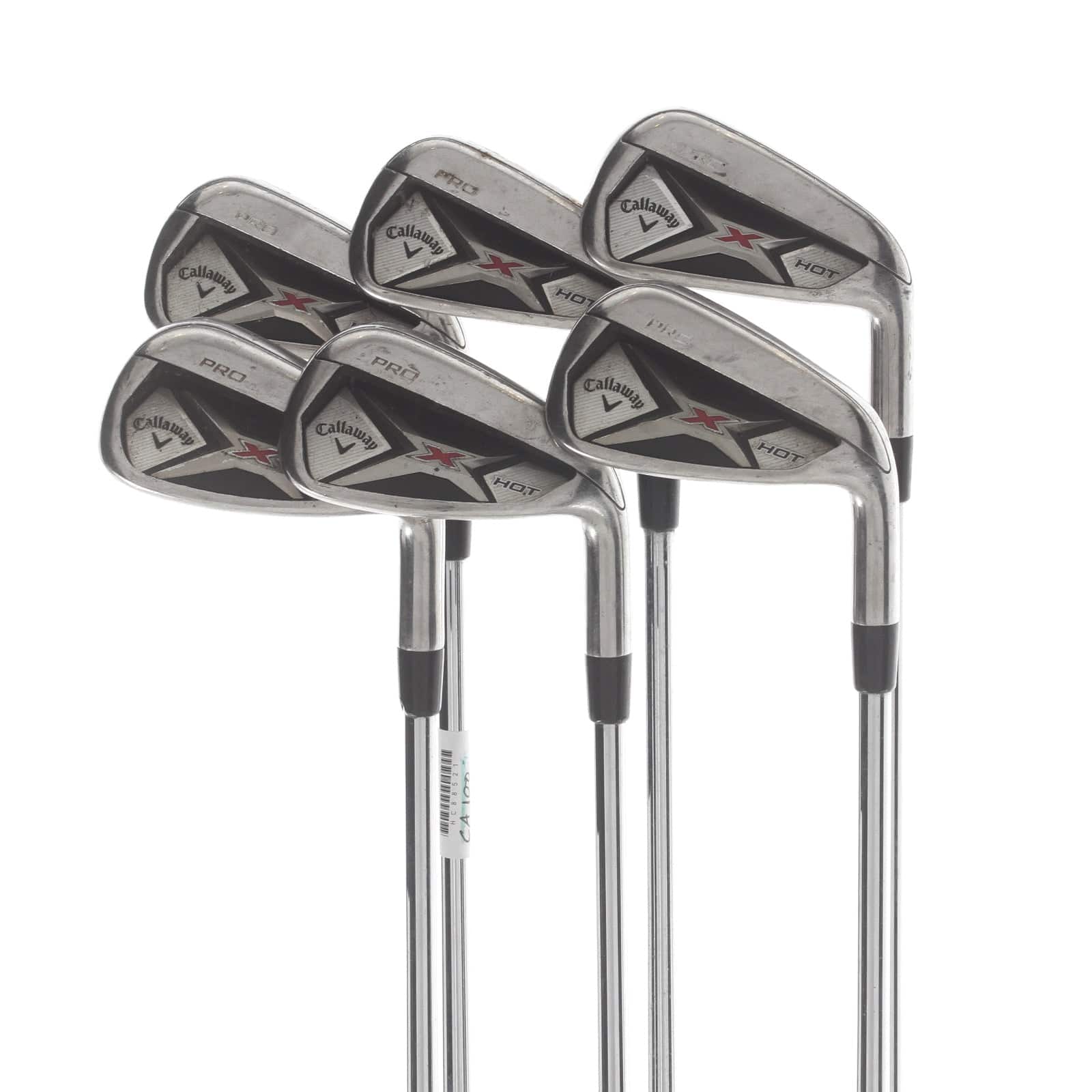 Callaway X Hot Pro Steel Mens Right Hand Irons 5-PW Stiff - Project X