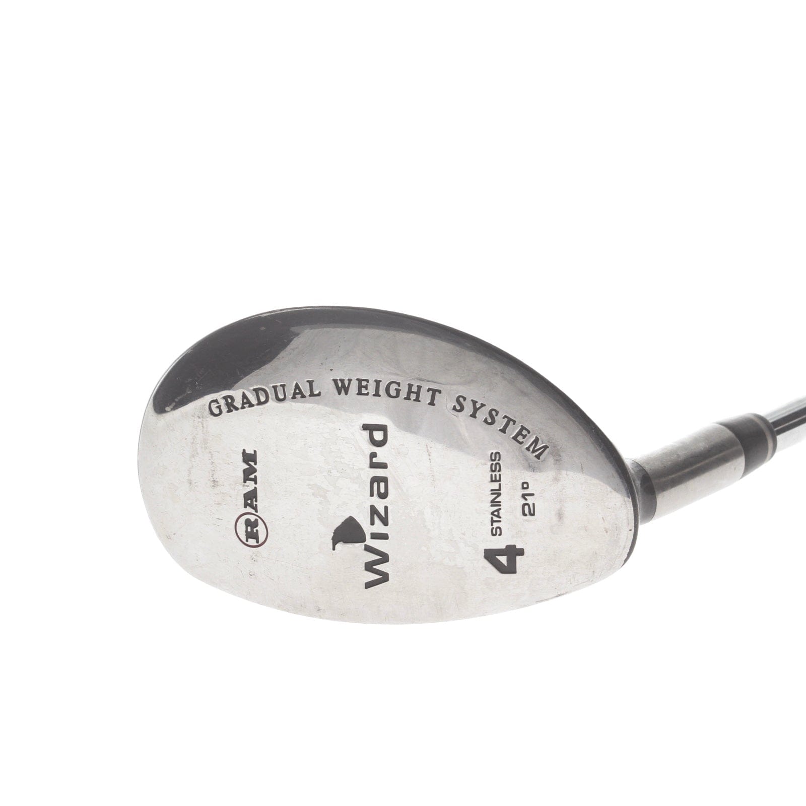 RAM Wizard Steel Mens Left Hand 4 Hybrid 21* Regular - True Temper