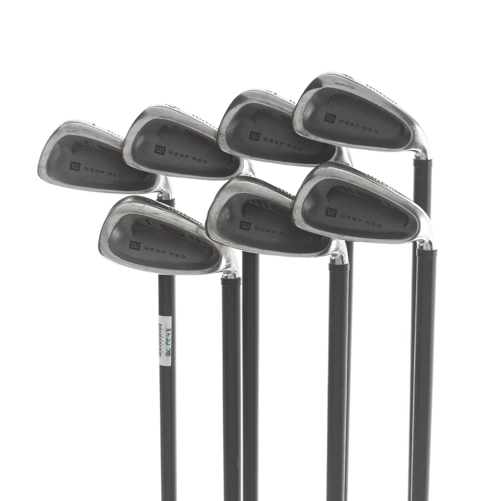 Wilson Deep Red Graphite Mens Right Hand Irons 4-PW Regular - Wilson F