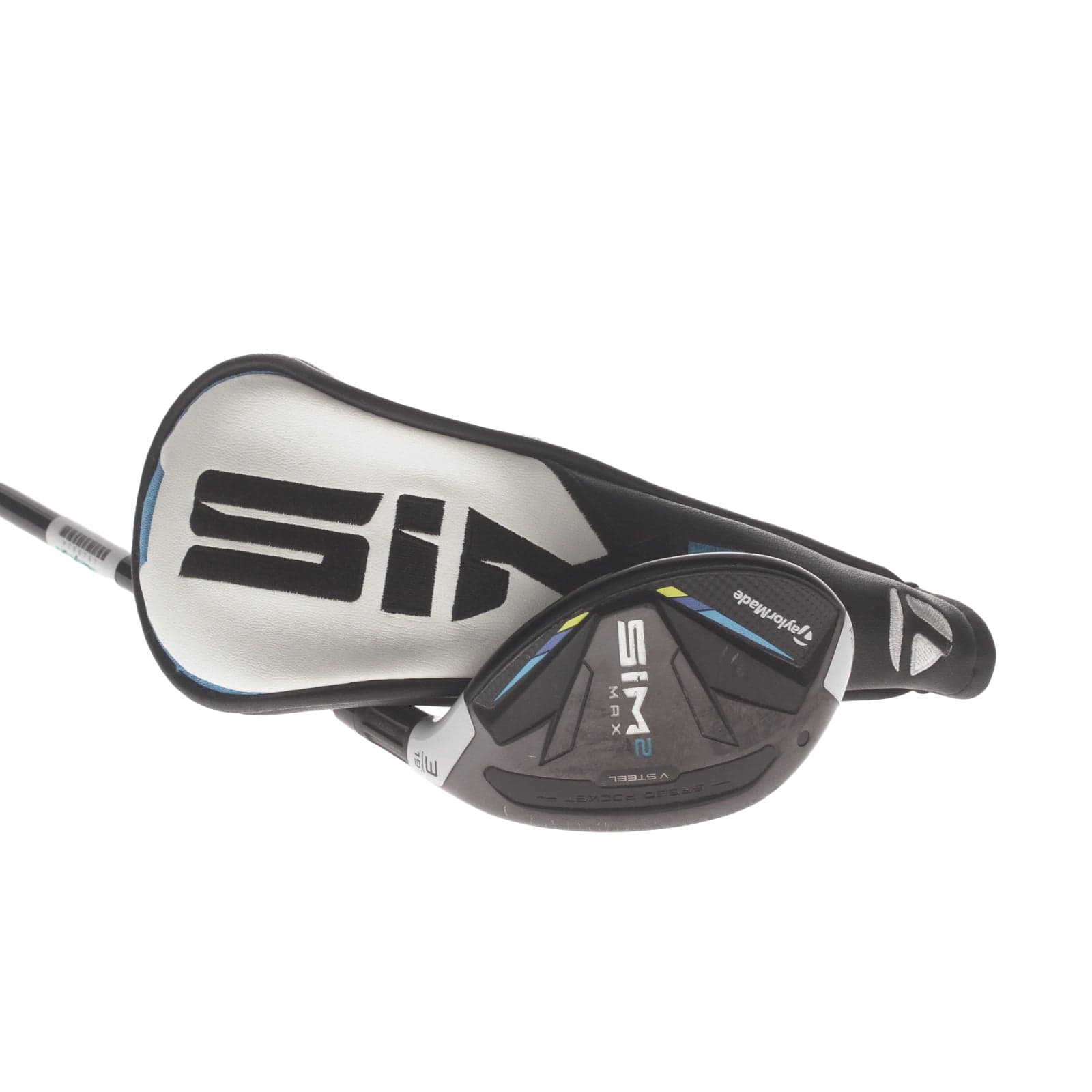 TaylorMade Sim2 Max Graphite Mens Right Hand 3 Hybrid 19* Stiff - Fuji