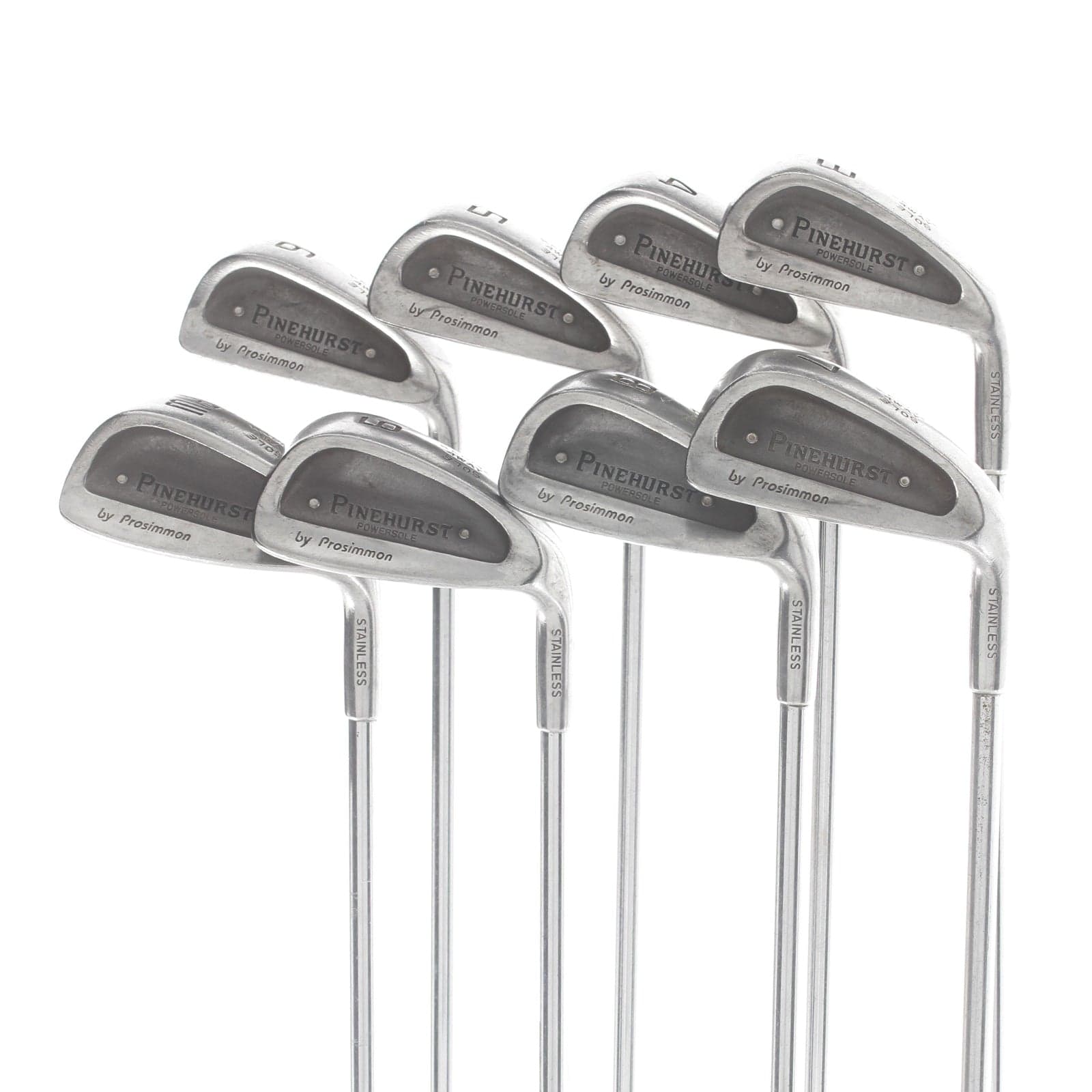 Prosimmon Pinehurst Powersole Steel Mens Right Hand Irons 3-PW Regular